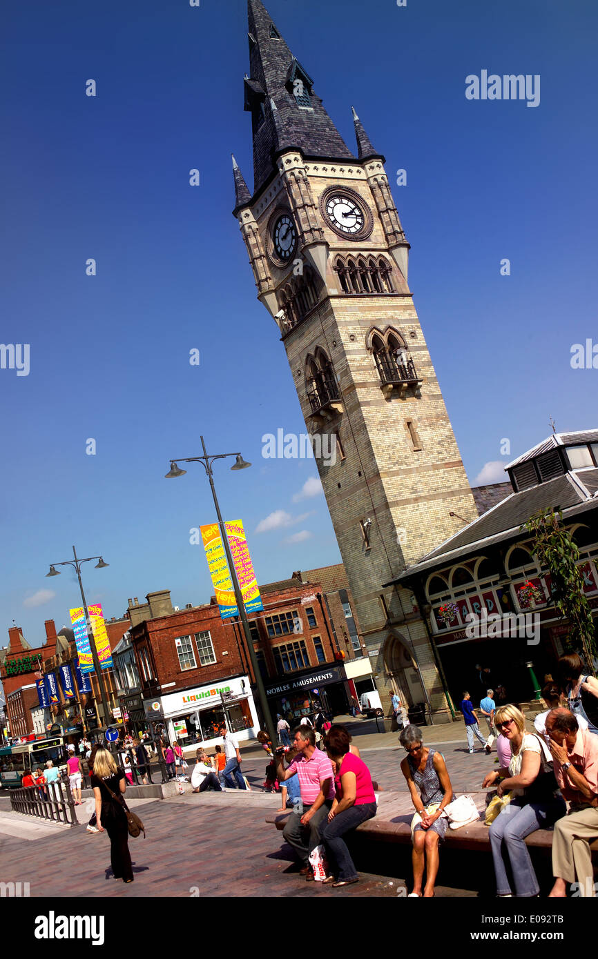 Darlington Clock Tower Stock Photo - Alamy