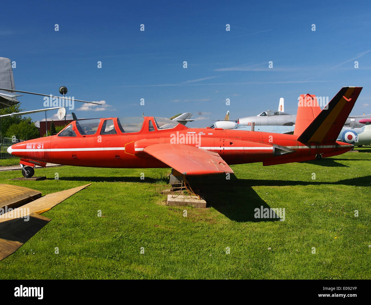 The Fouga CM-170R Magister, MT-31, is a French-built military jet ...