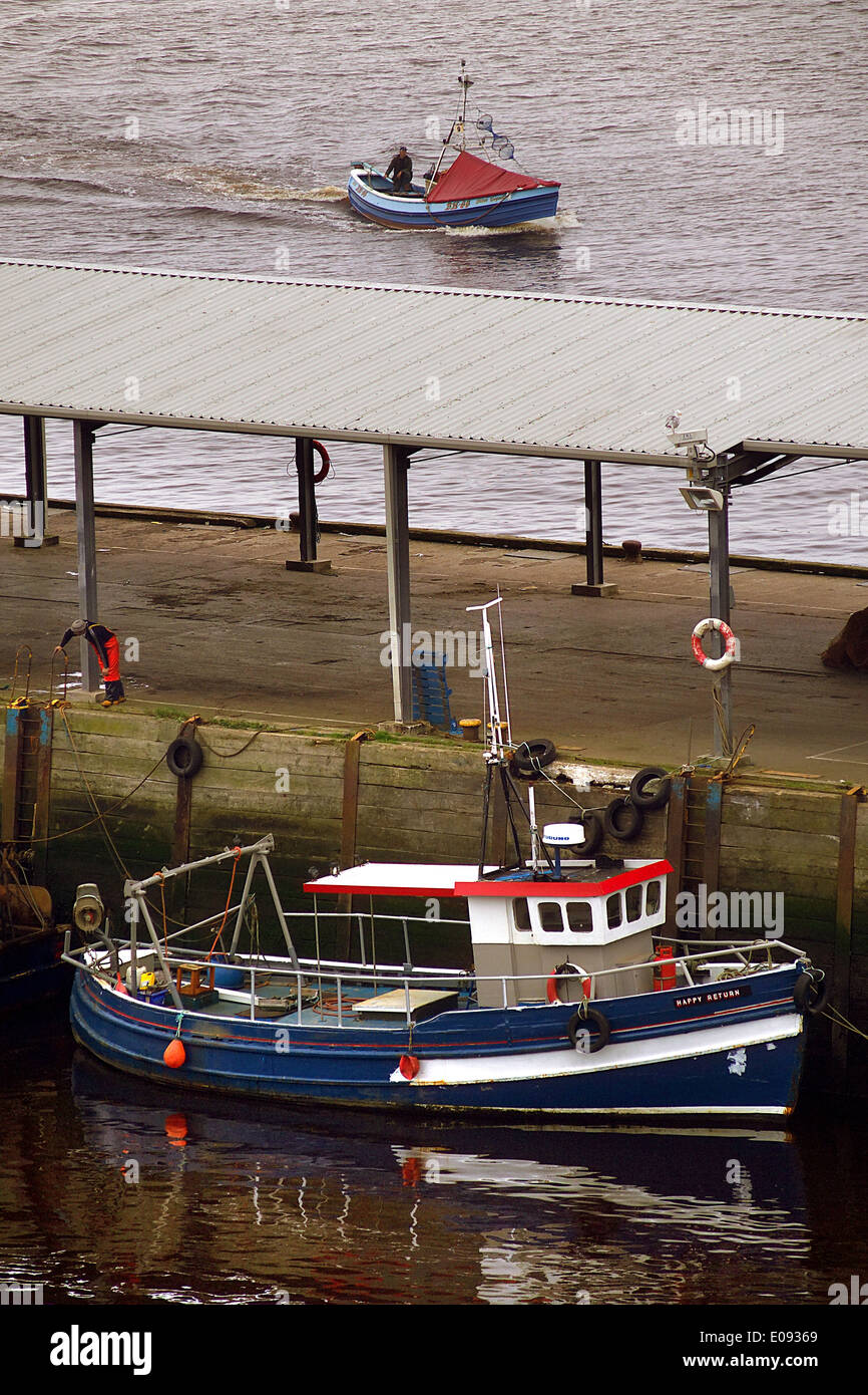 North shields fishquay fishing boat hi-res stock photography and images ...