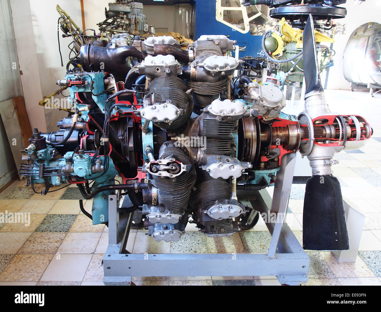 The SCHWETZOW ASH82 is a Soviet-era aircraft engine used in helicopters ...