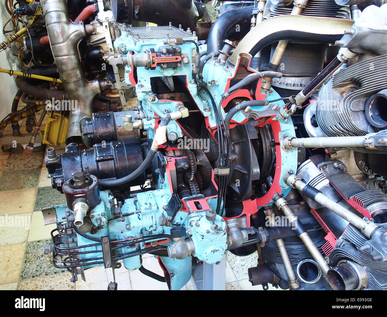 The SCHWETZOW ASH82 engine is a powerful aircraft engine used in the ...