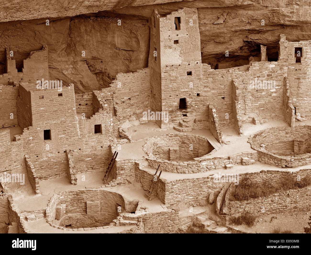 Cliff Palace at Mesa Verde National Park,Colorado Stock Photo - Alamy