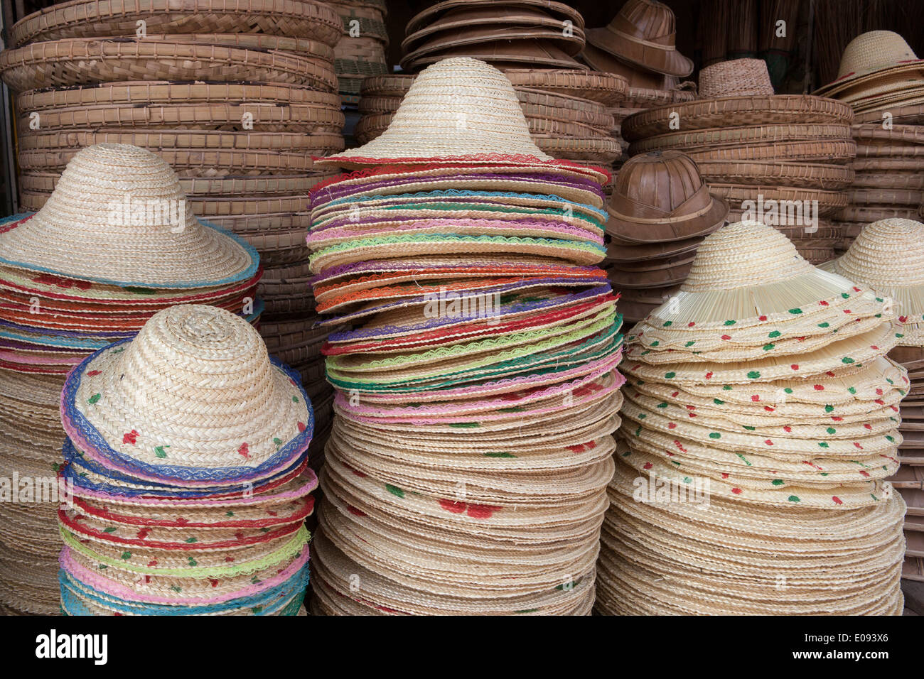 Traditional hat myanmar hi-res stock photography and images - Alamy