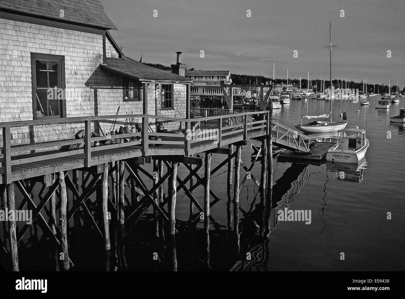 Blue harbor usa Black and White Stock Photos & Images - Alamy