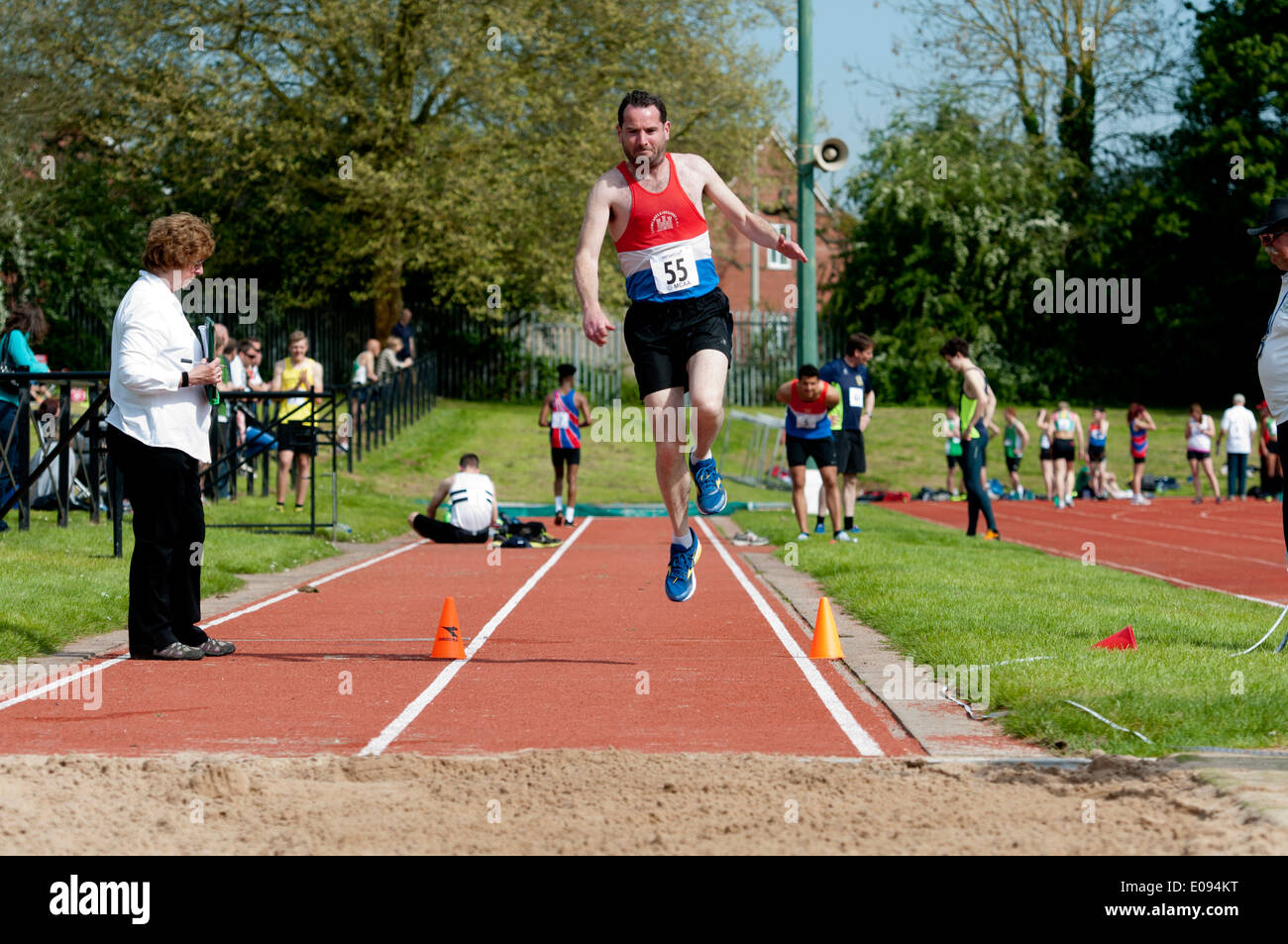 Triple jump hi-res stock photography and images - Alamy