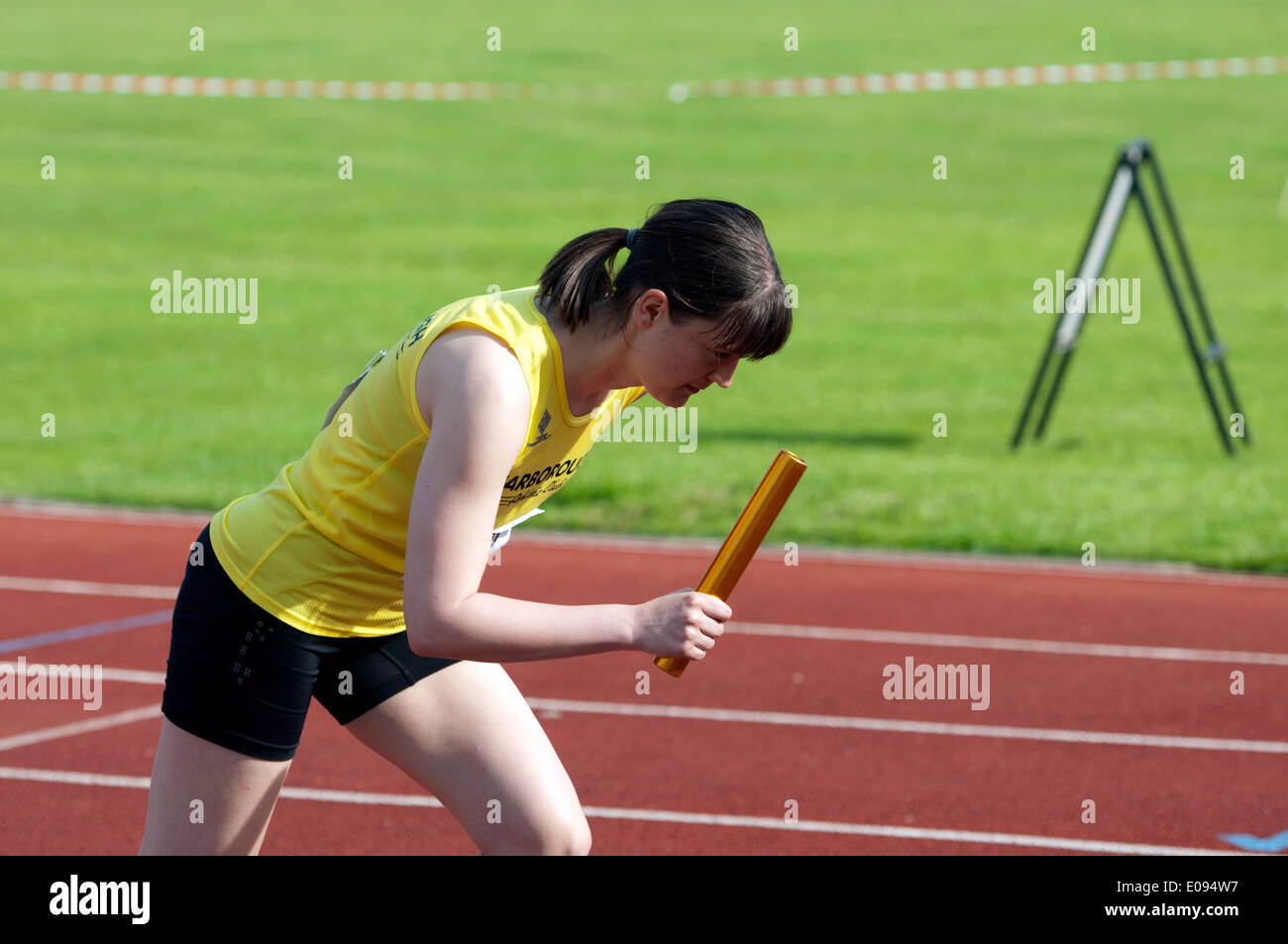 Relay baton hi-res stock photography and images - Alamy