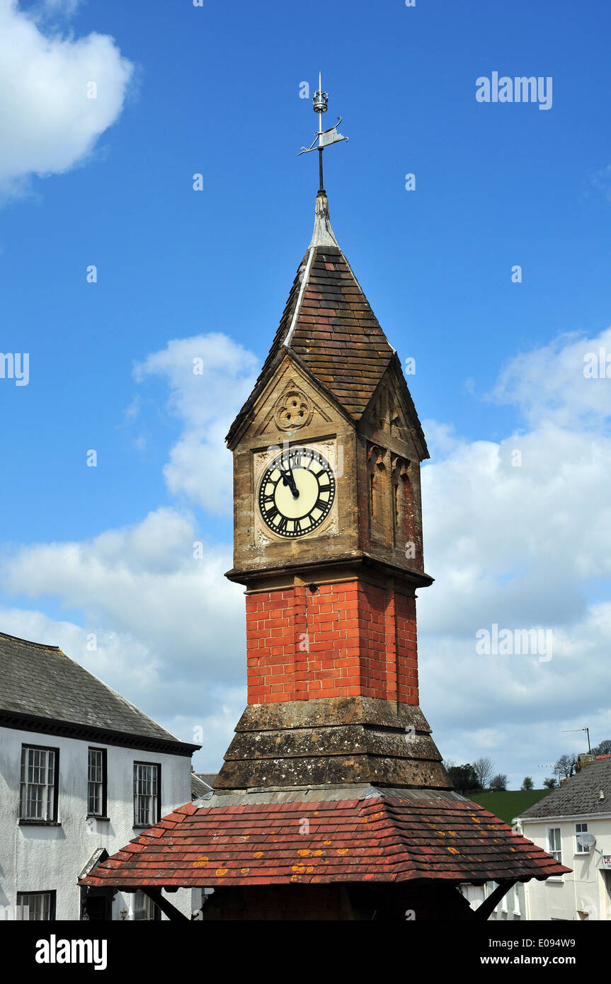 Victorian clock tower in devon hi-res stock photography and images - Alamy
