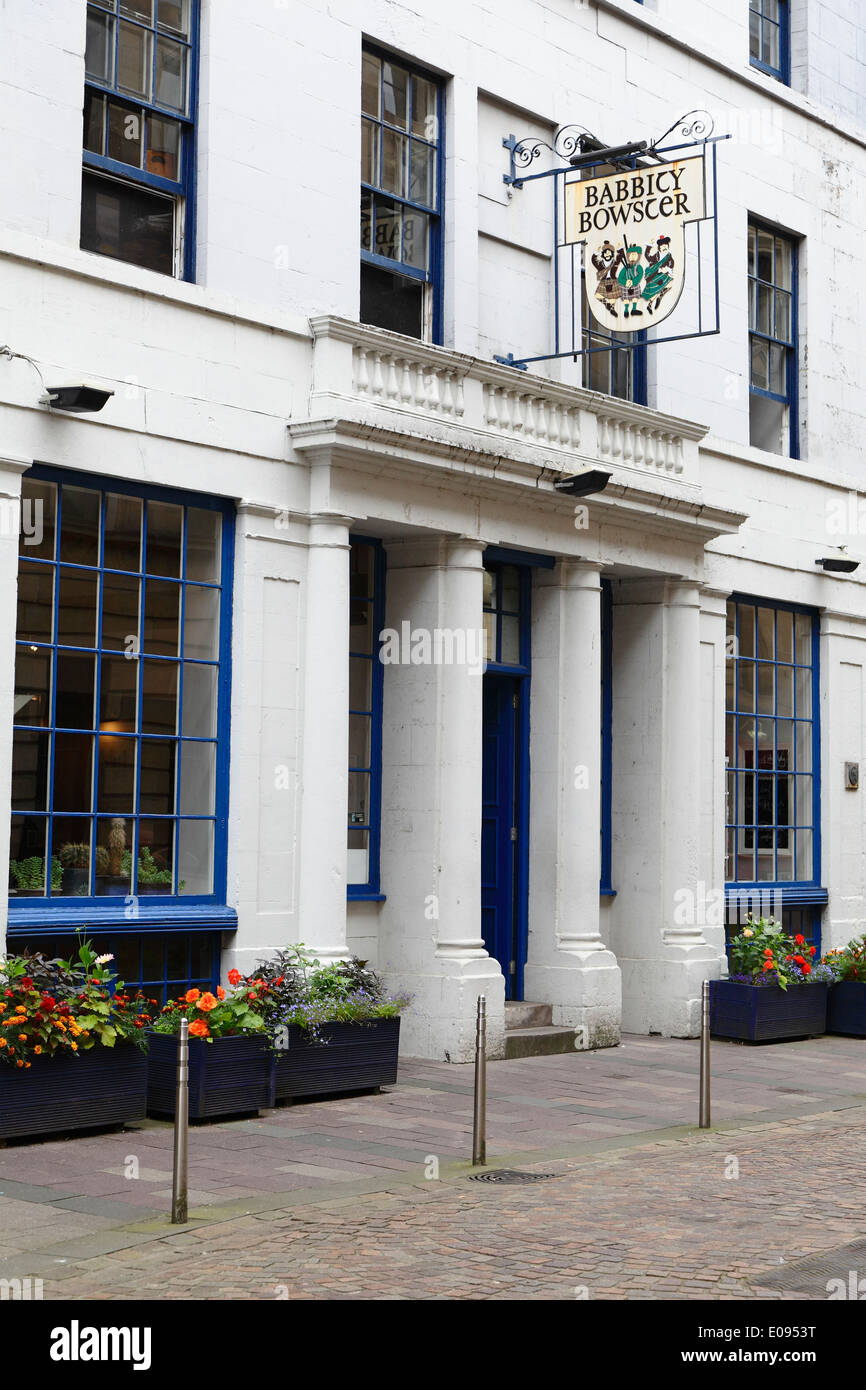 Babbity Bowster Glasgow, pub, restaurant and hotel on Blackfriars ...
