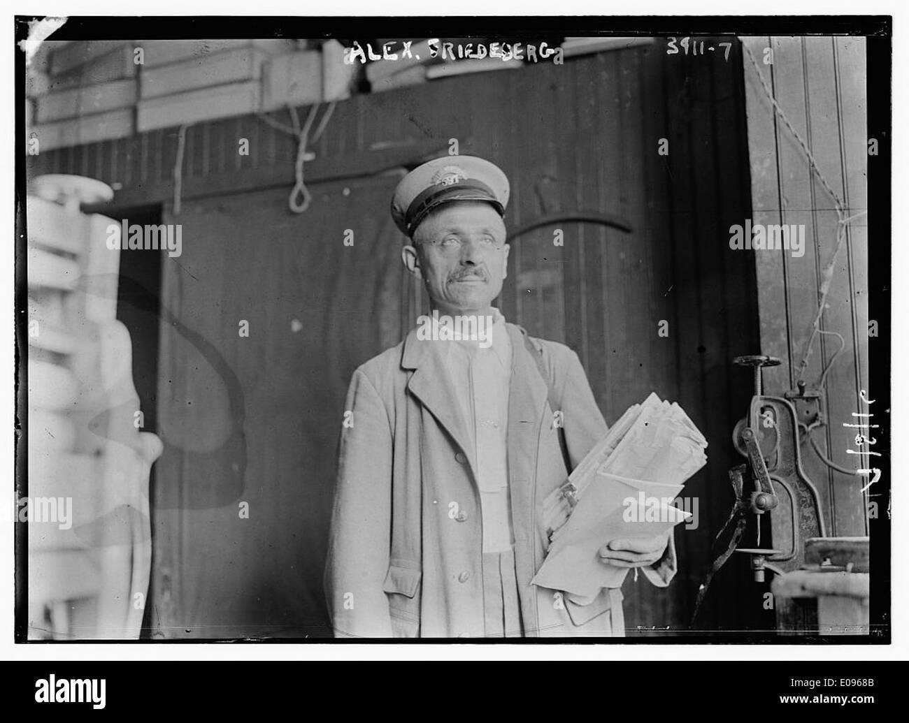This photograph of Alex Friedeberg, from the Library of Congress ...