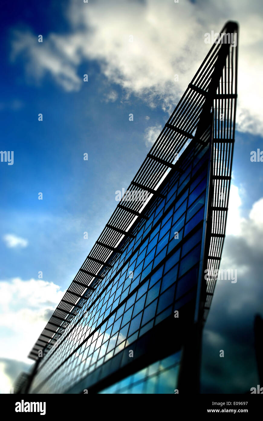 Modern office block, Dublin Stock Photo - Alamy