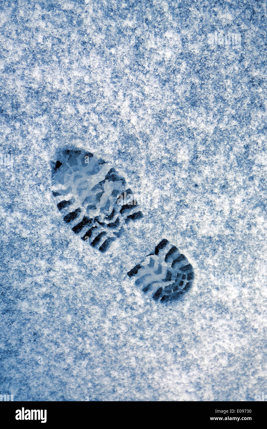 Bootprint footprint hi-res stock photography and images - Alamy