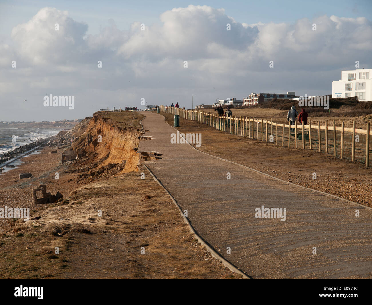Storm damage footpath hi-res stock photography and images - Alamy
