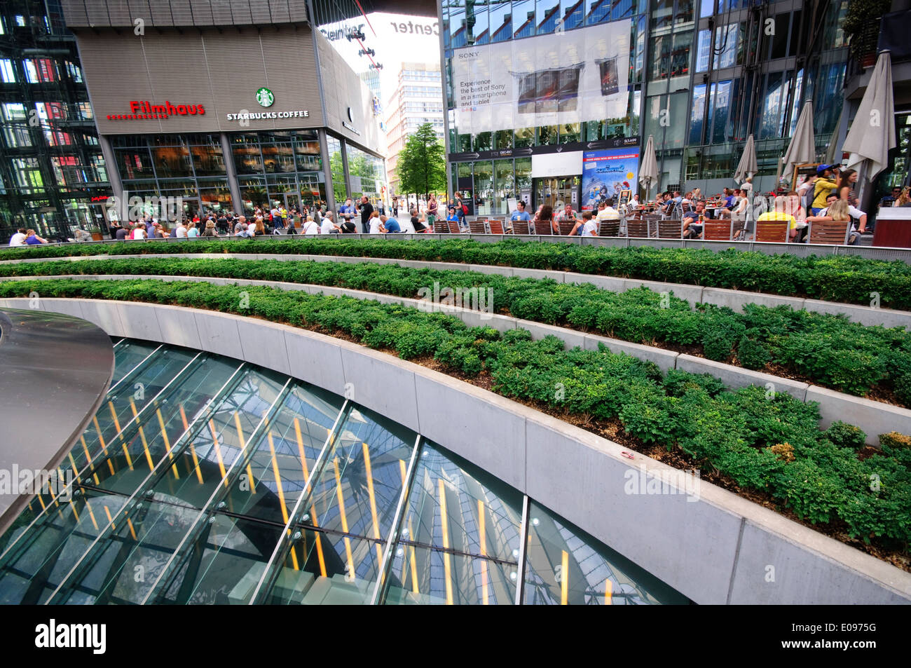 Potsdamer platz berlin cafe hi-res stock photography and images - Alamy
