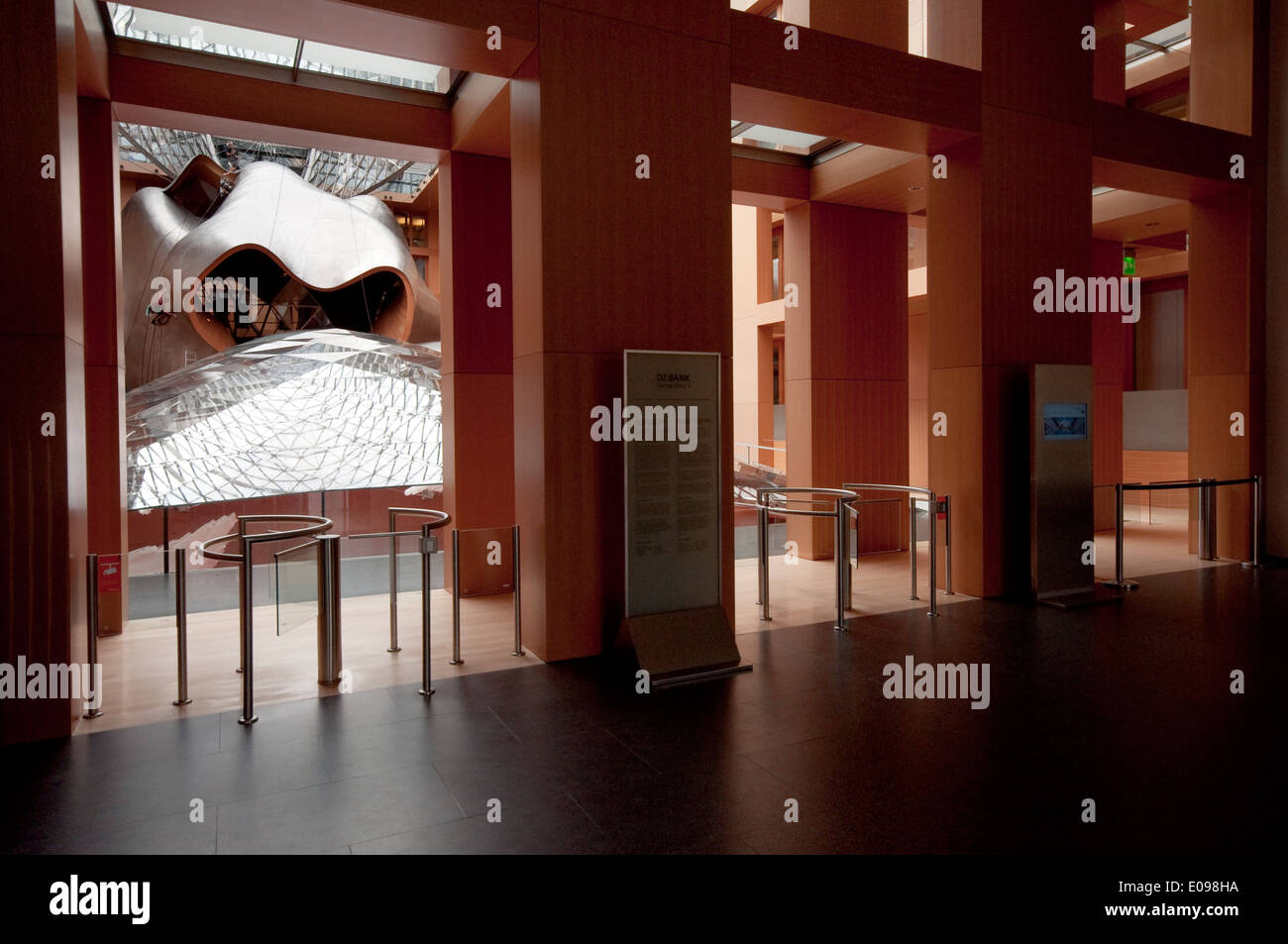 Germany, Berlin, Pariser Platz, DZ Bank Building by Frank O Gehry ...