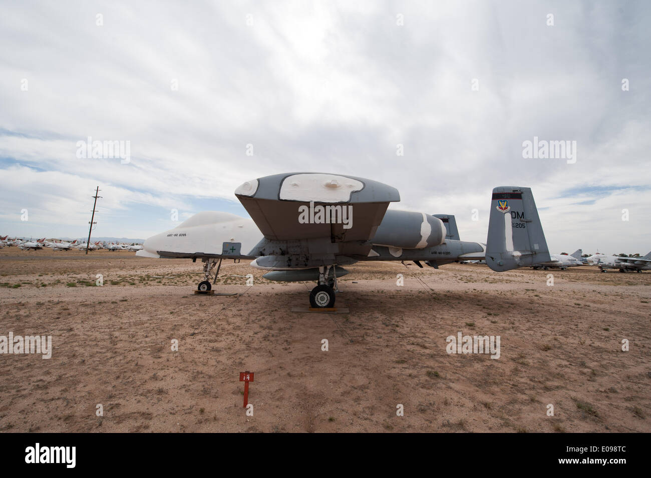 Tucson, Arizona, USA. 6th May, 2014. A-10 aircraft are pictured at the ...