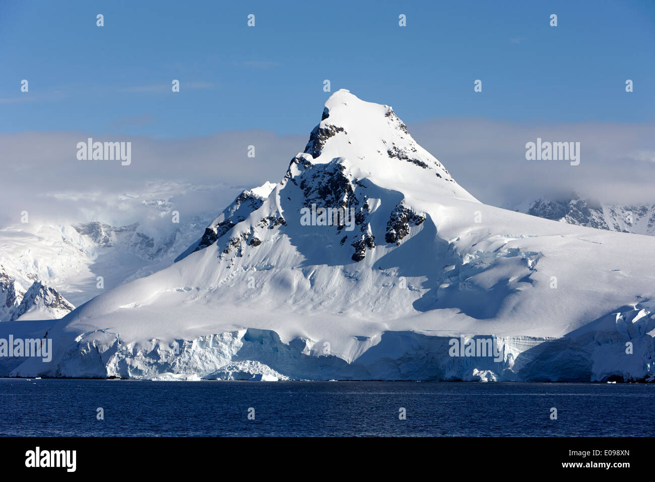 peak on ronge island Antarctica Stock Photo - Alamy