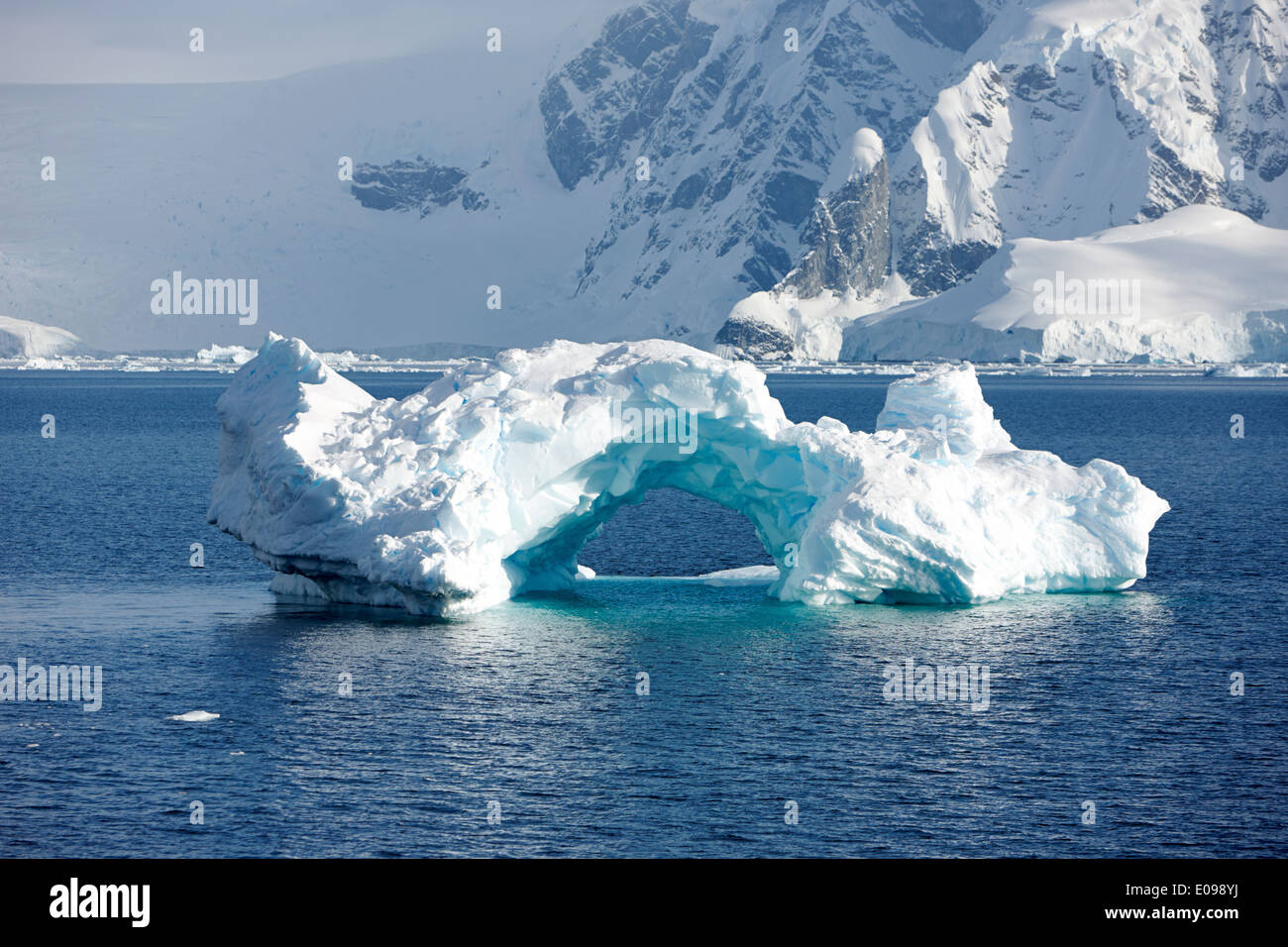 Iceberg with natural arch hi-res stock photography and images - Alamy