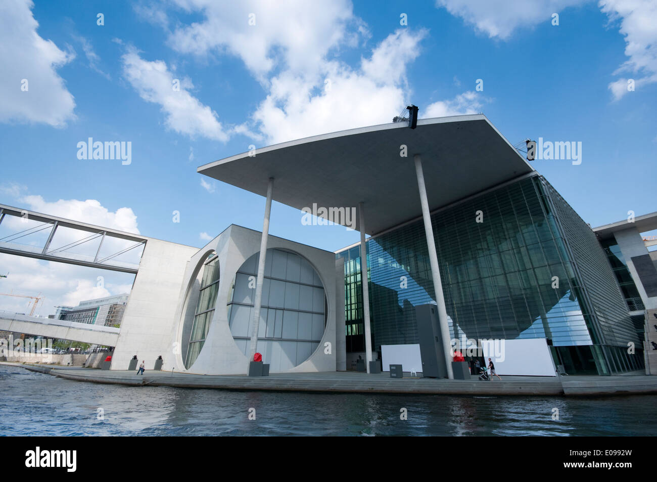Germany, Berlin, Band des Bundes Government Ministries Complex ...