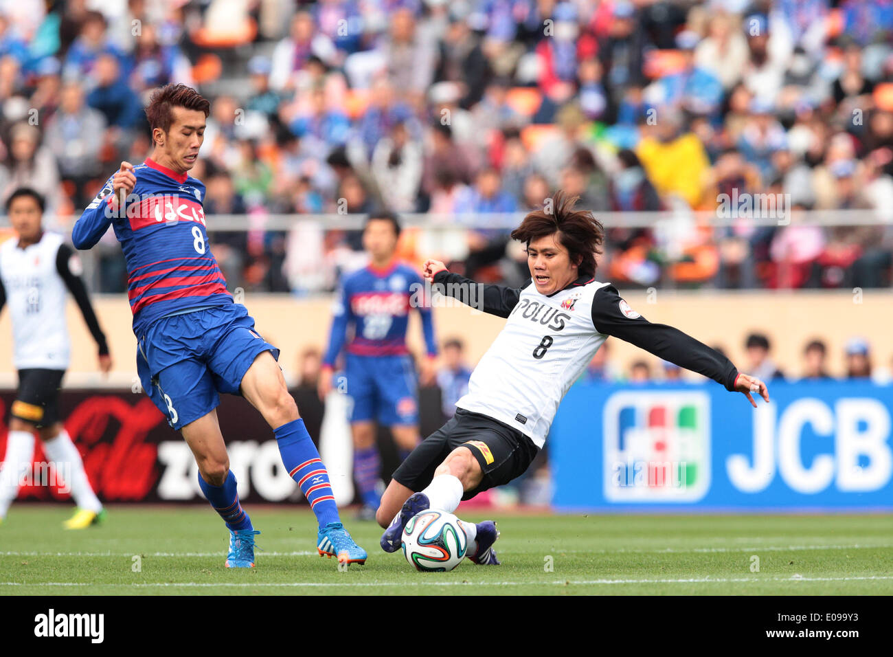National Stadium, Tokyo, Japan. 6th May, 2014. (L to R) Ryohei Arai ...