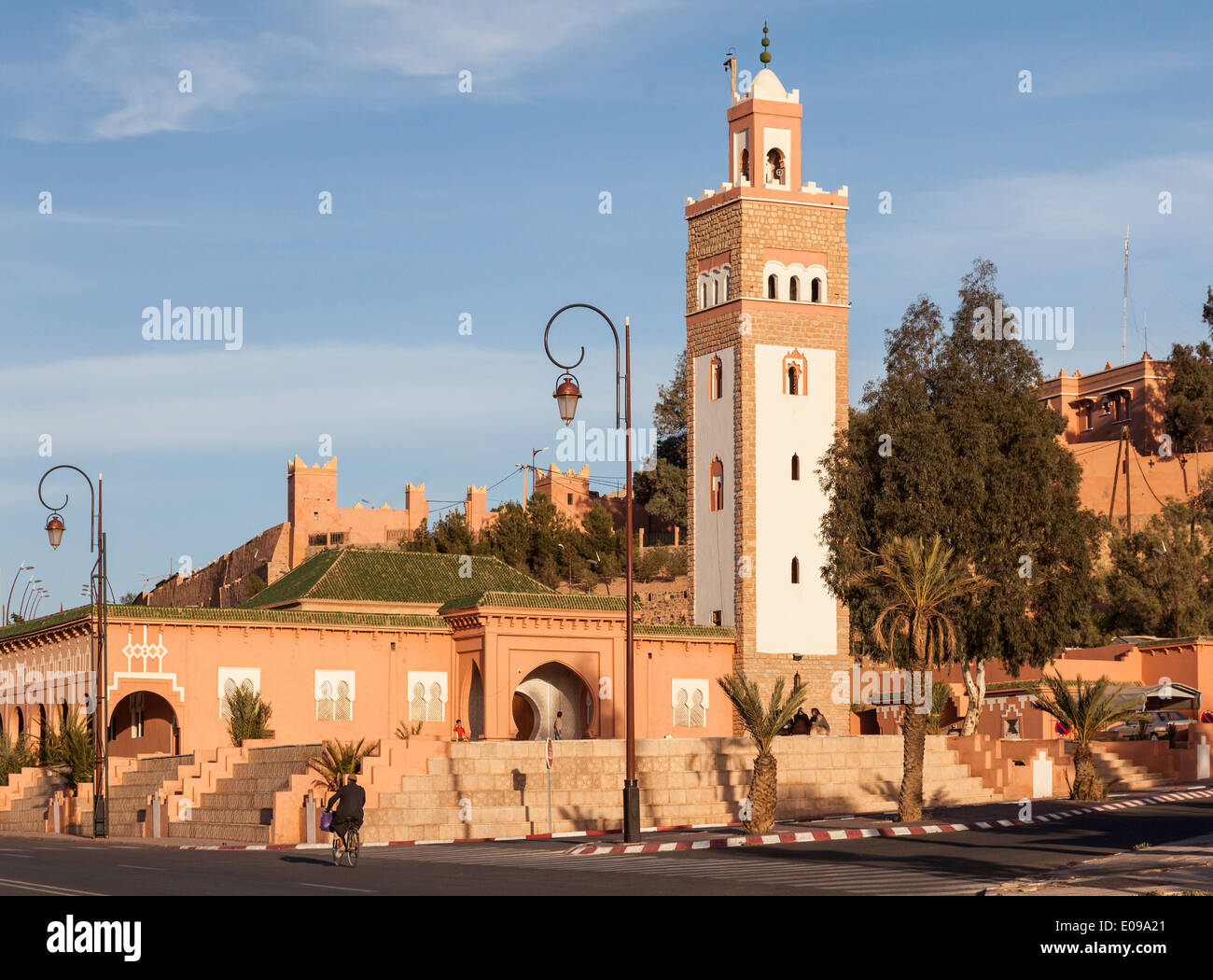 The Somali Mosque - Mosquée Somalie - in the centre of Ouarzazate, in ...