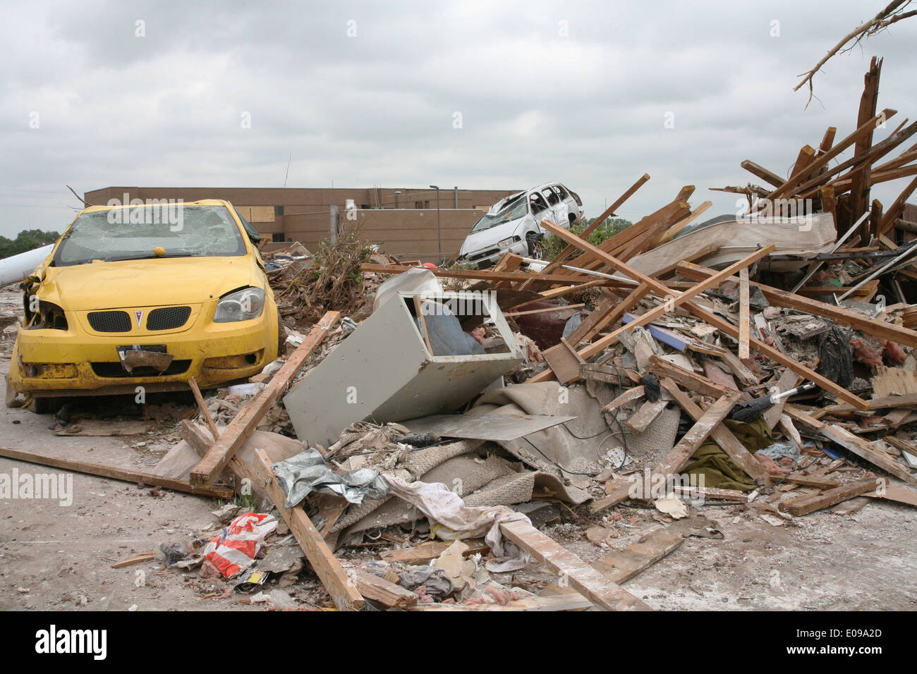 Tornado destruction hi-res stock photography and images - Alamy