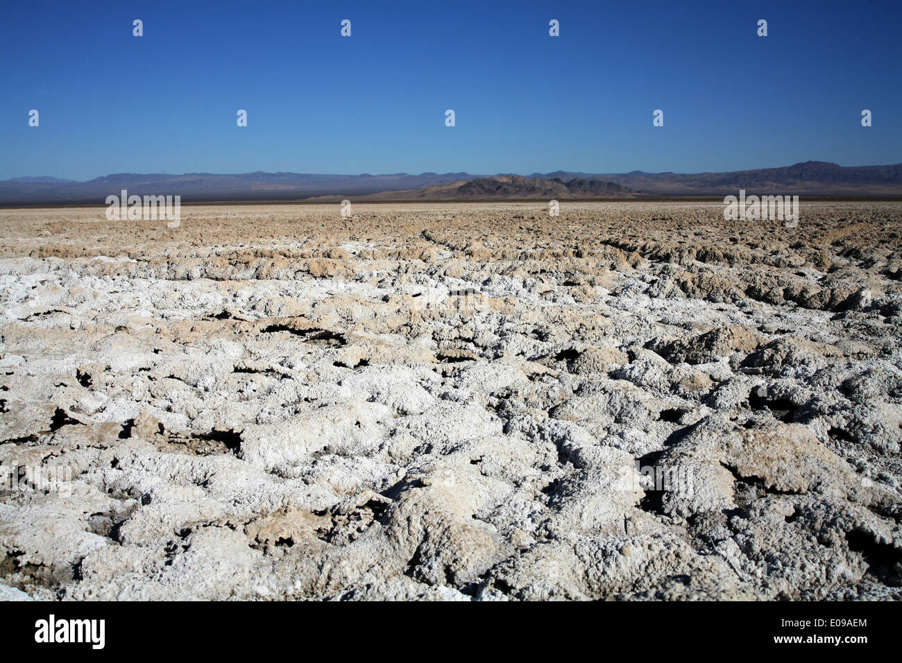 Dried mud salt flats Stock Photo - Alamy