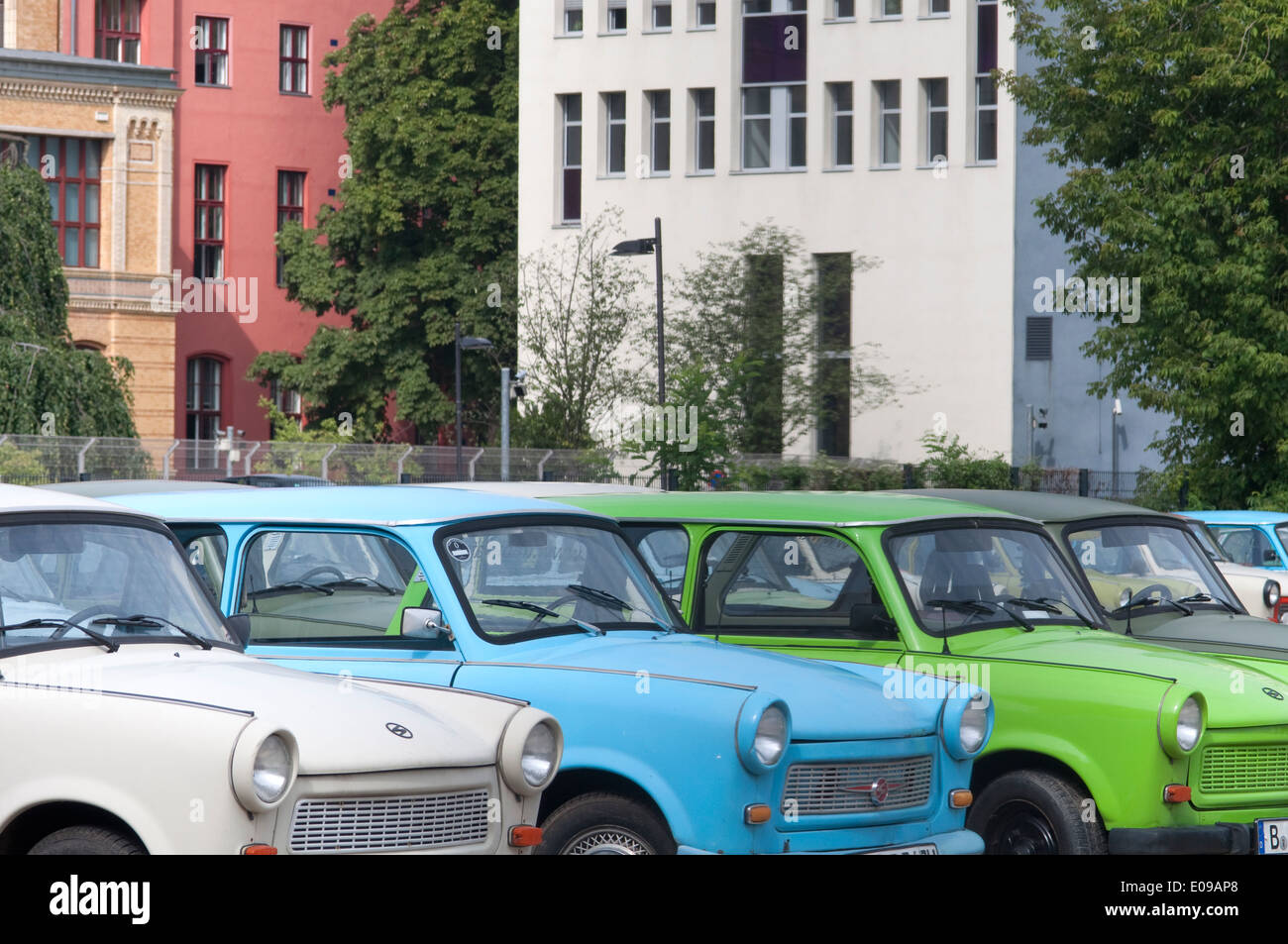 Germany, Berlin, Old Trabant Car Stock Photo - Alamy