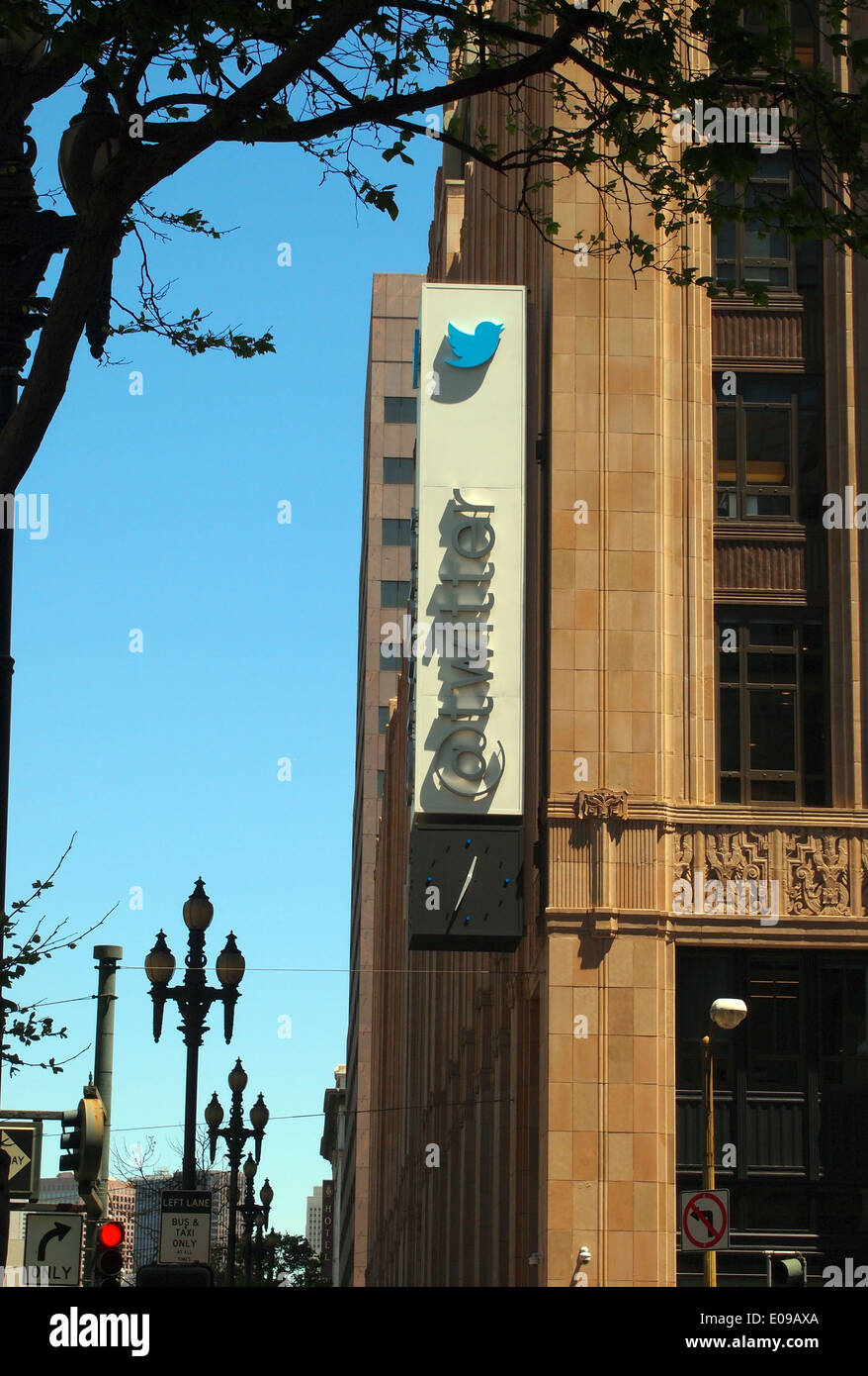 Twitter Inc. headquarters San Francisco California USA Stock Photo - Alamy