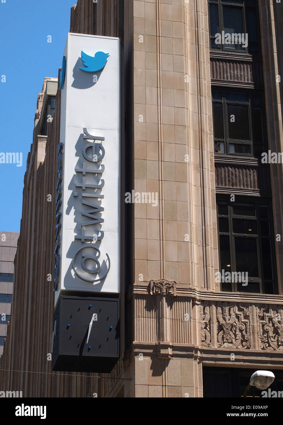 Twitter Inc. headquarters San Francisco California USA Stock Photo - Alamy