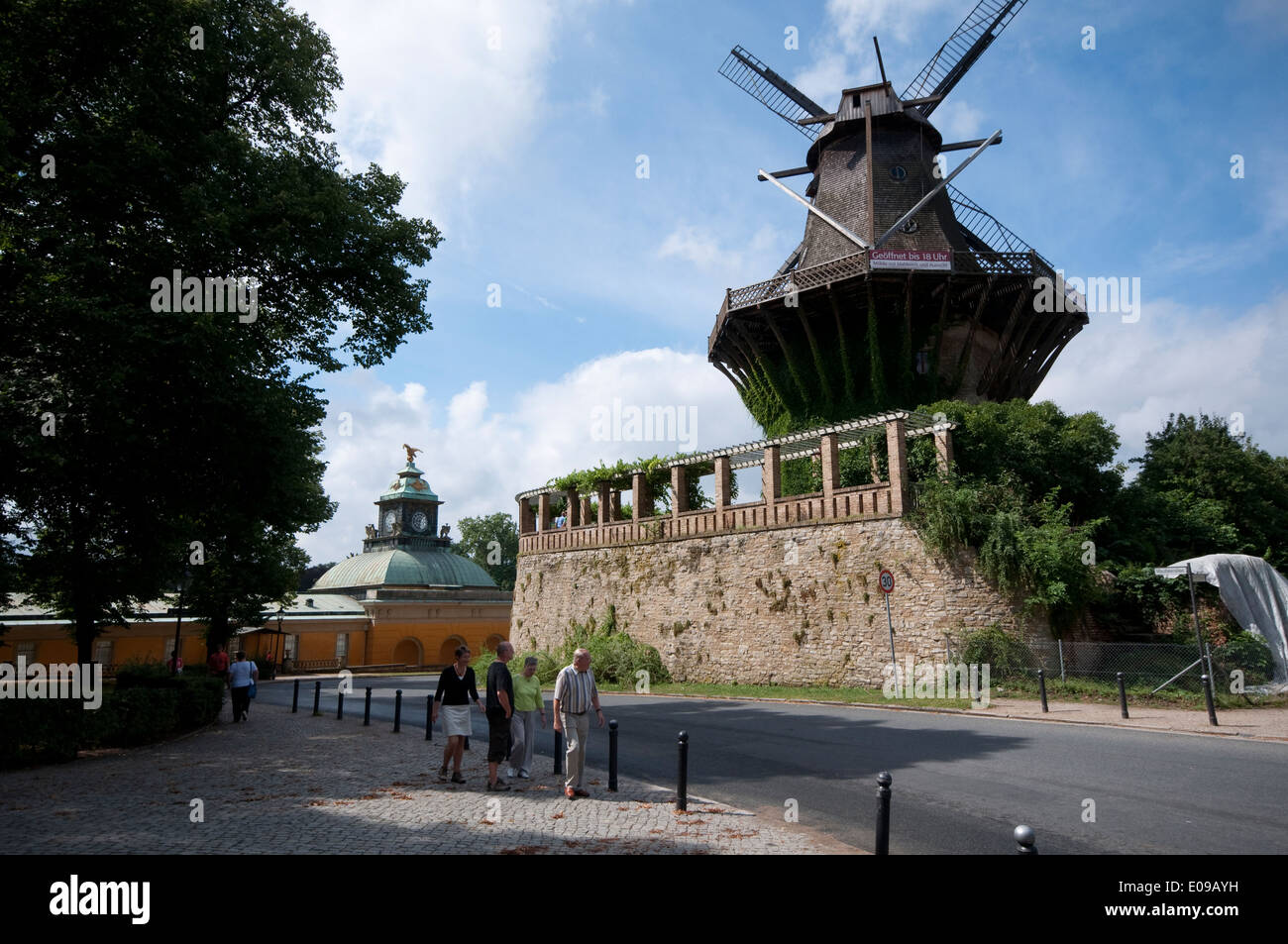 Germany, Brandenburg, Potsdam, Historic Wooden Windmill Stock Photo - Alamy Germany, Brandenburg, Potsdam, Historic Wooden Windmill Stock Photo - Alamy