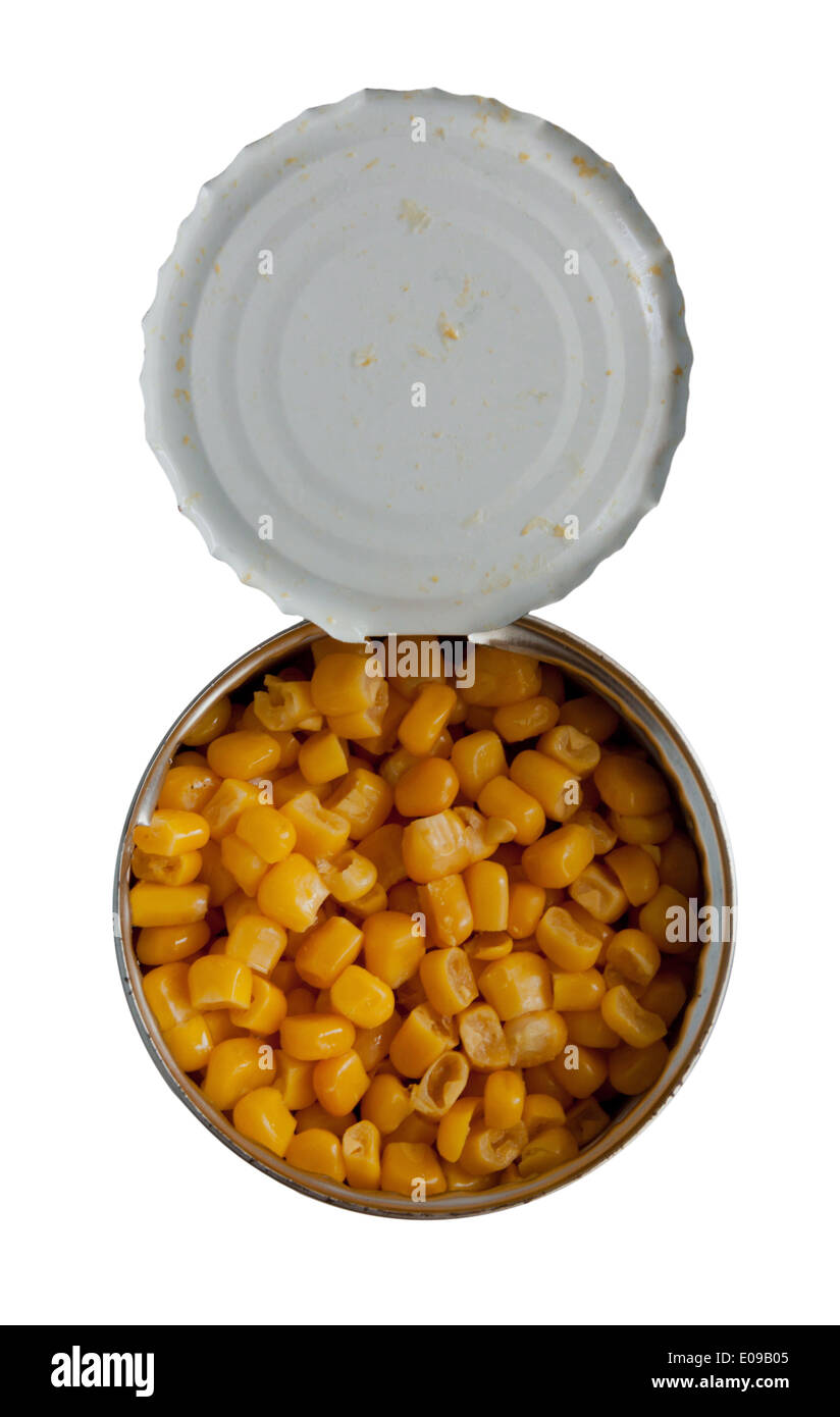 Vegetables tin can canned food yellow hi-res stock photography and ...