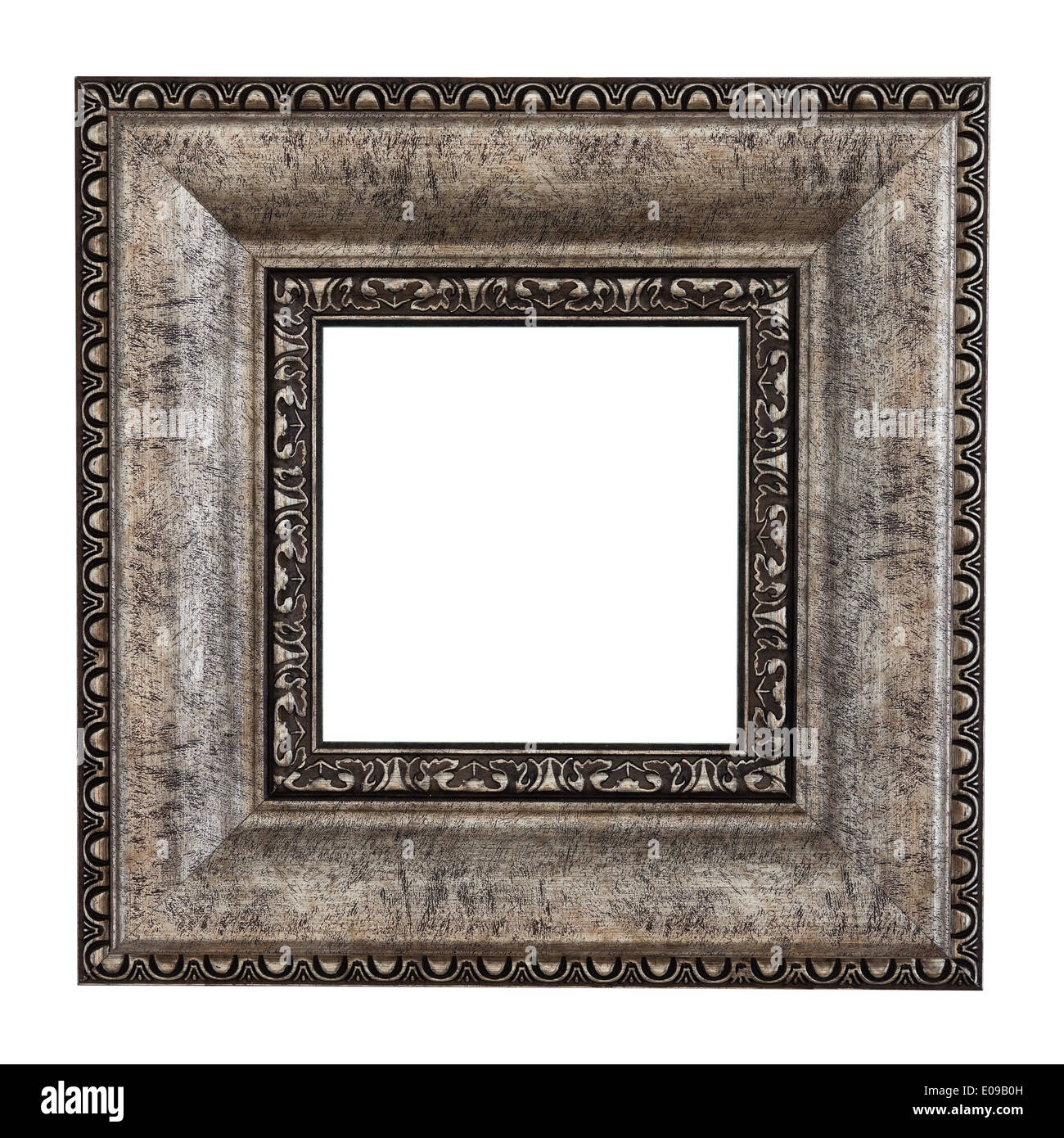 Standard picture frame. Isolated path and over white background Stock ...