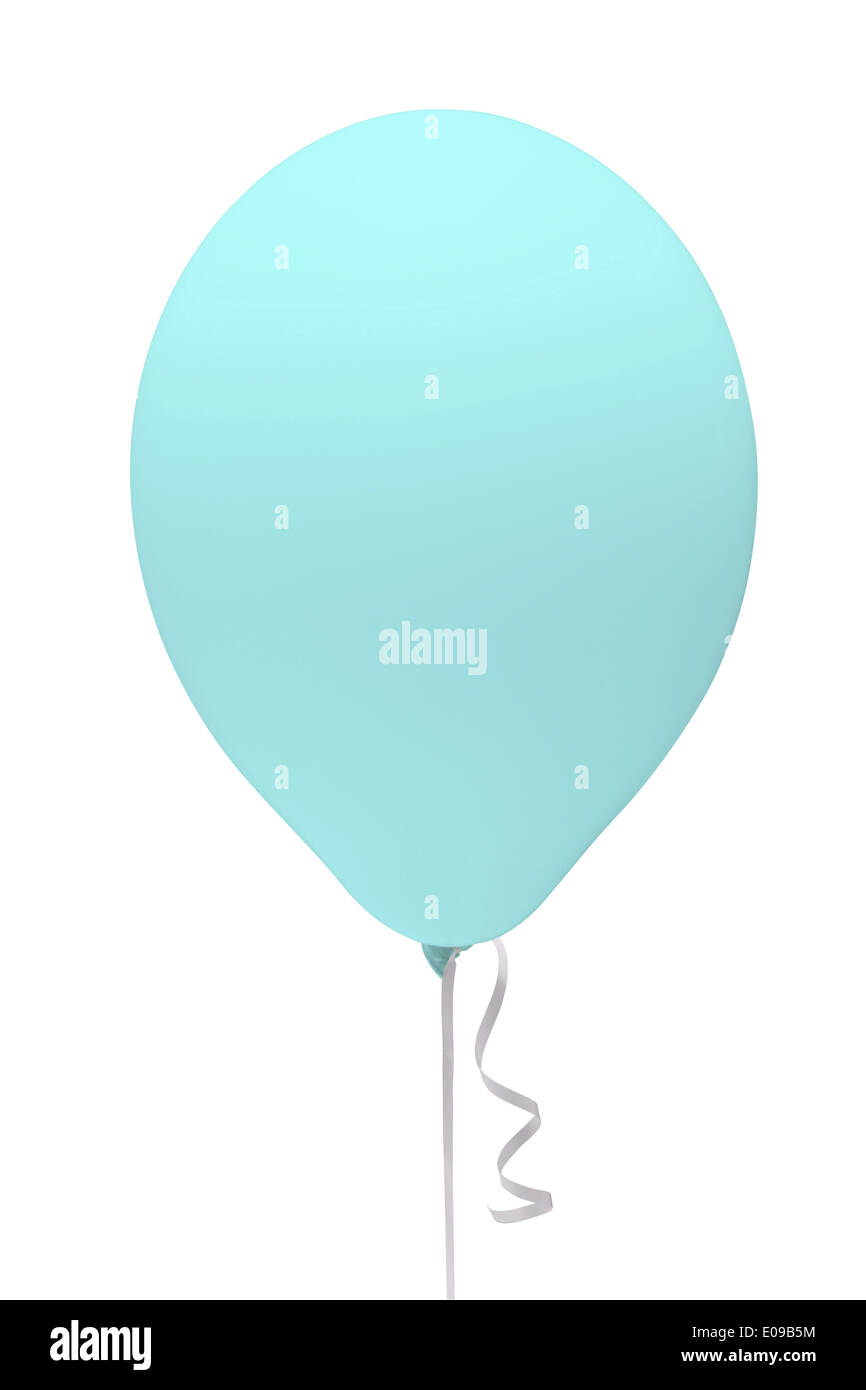 Cyan balloon matt. Romantic love emotions. Girls party decoration ...