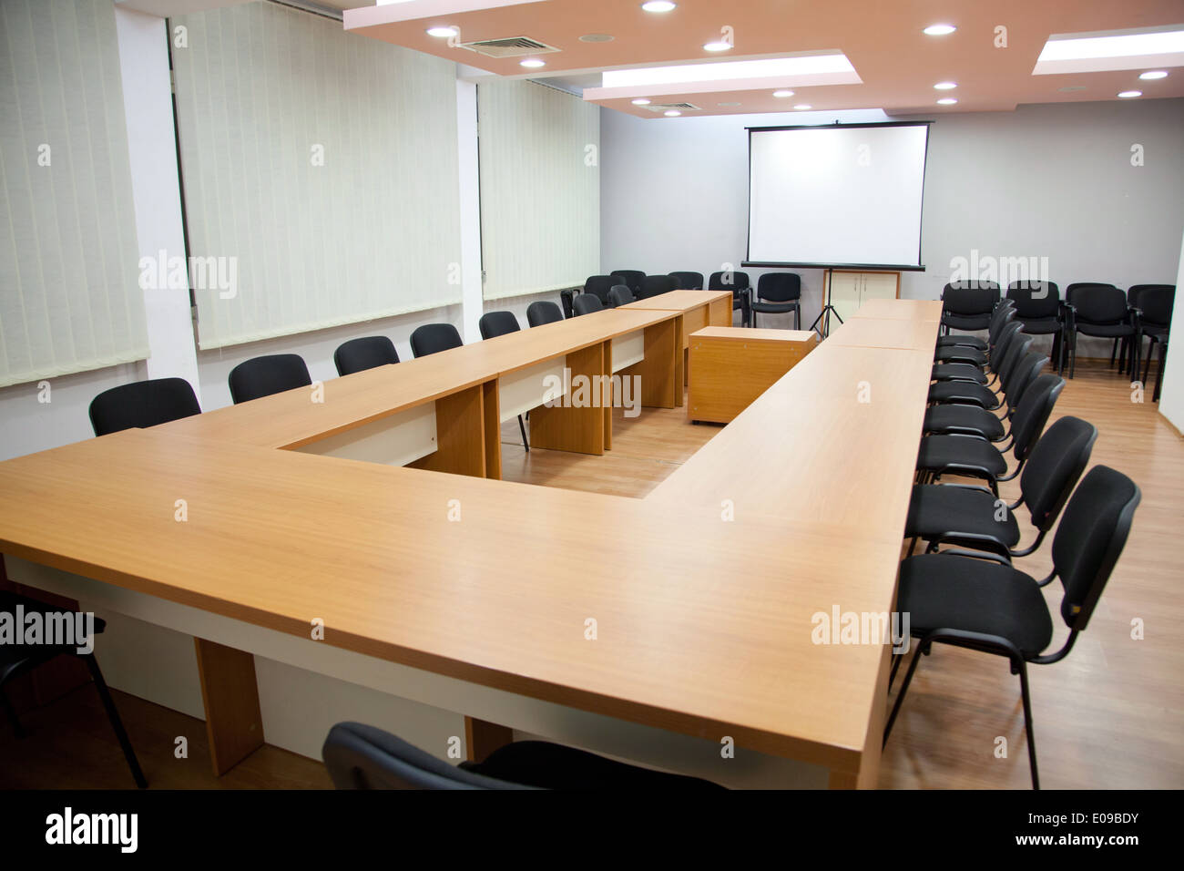 shot of an empty business meeting and conference room Stock Photo - Alamy