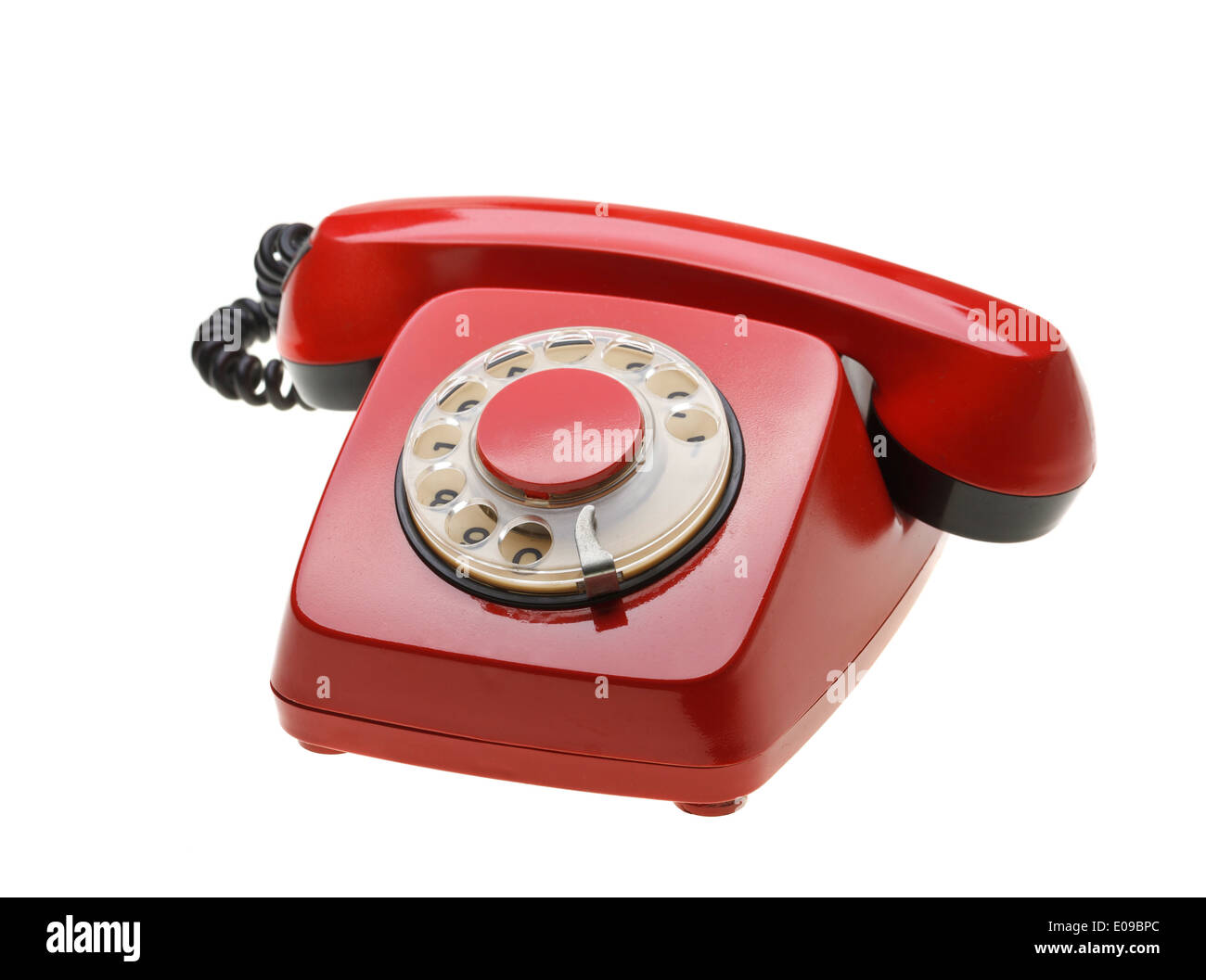 Traditional phone icon Cut Out Stock Images & Pictures - Alamy