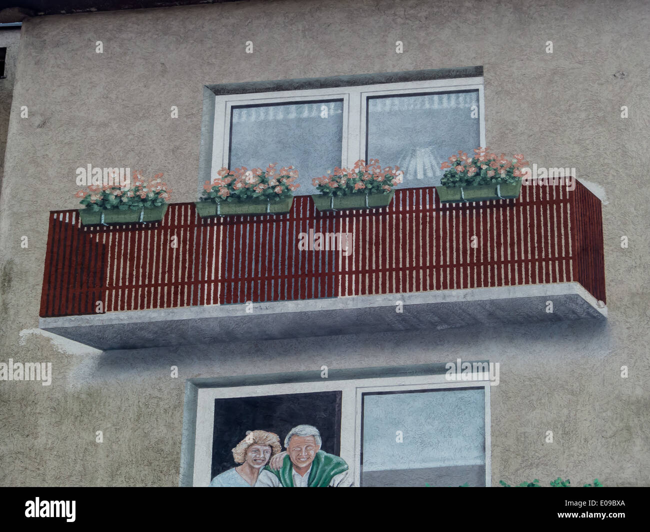 Veranda fassade hi-res stock photography and images - Alamy