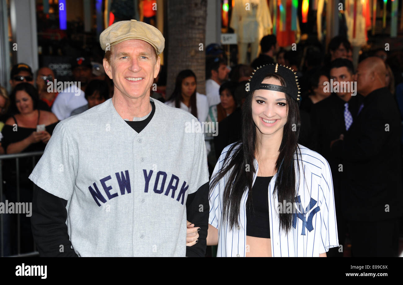 Los Angeles, California, USA. 6th May, 2014. Matthew Modine, Daughter ...