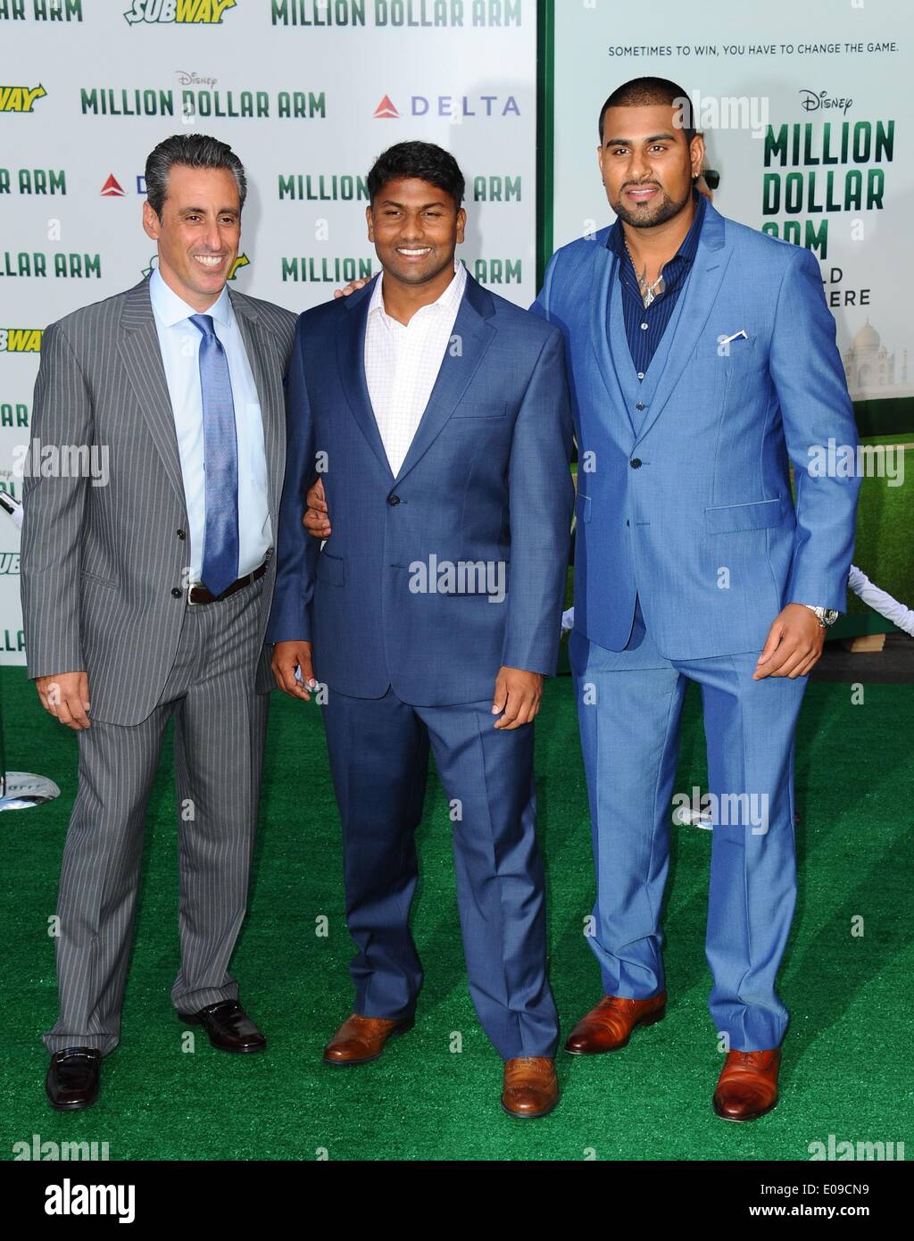 Los Angeles, CA, USA. 6th May, 2014. JB Bernstein, Dinesh Patel, Rinku ...