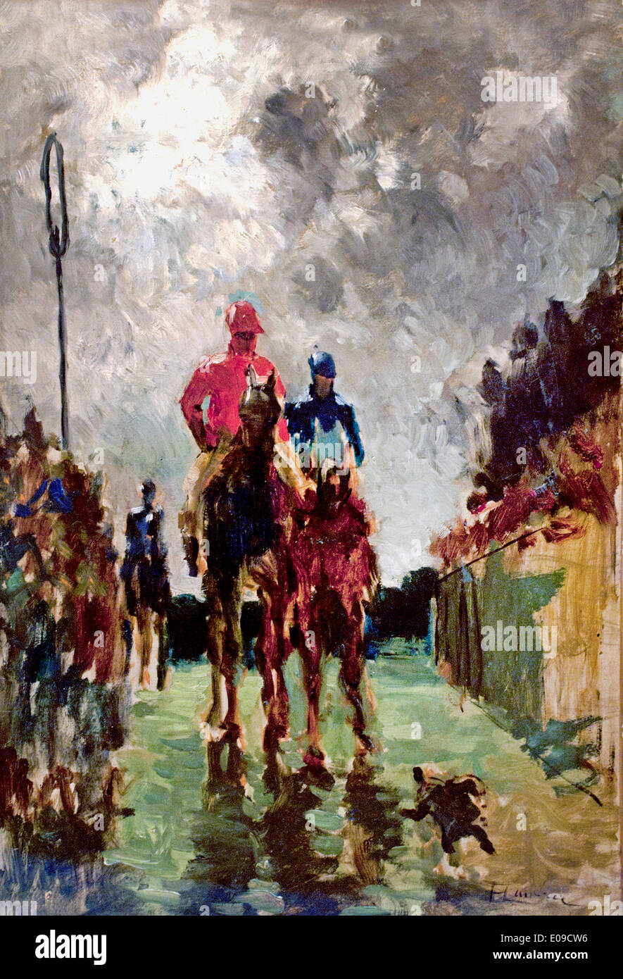 The Jockeys 1882 Henri de Toulouse Lautrec 1864-1901 France French ...