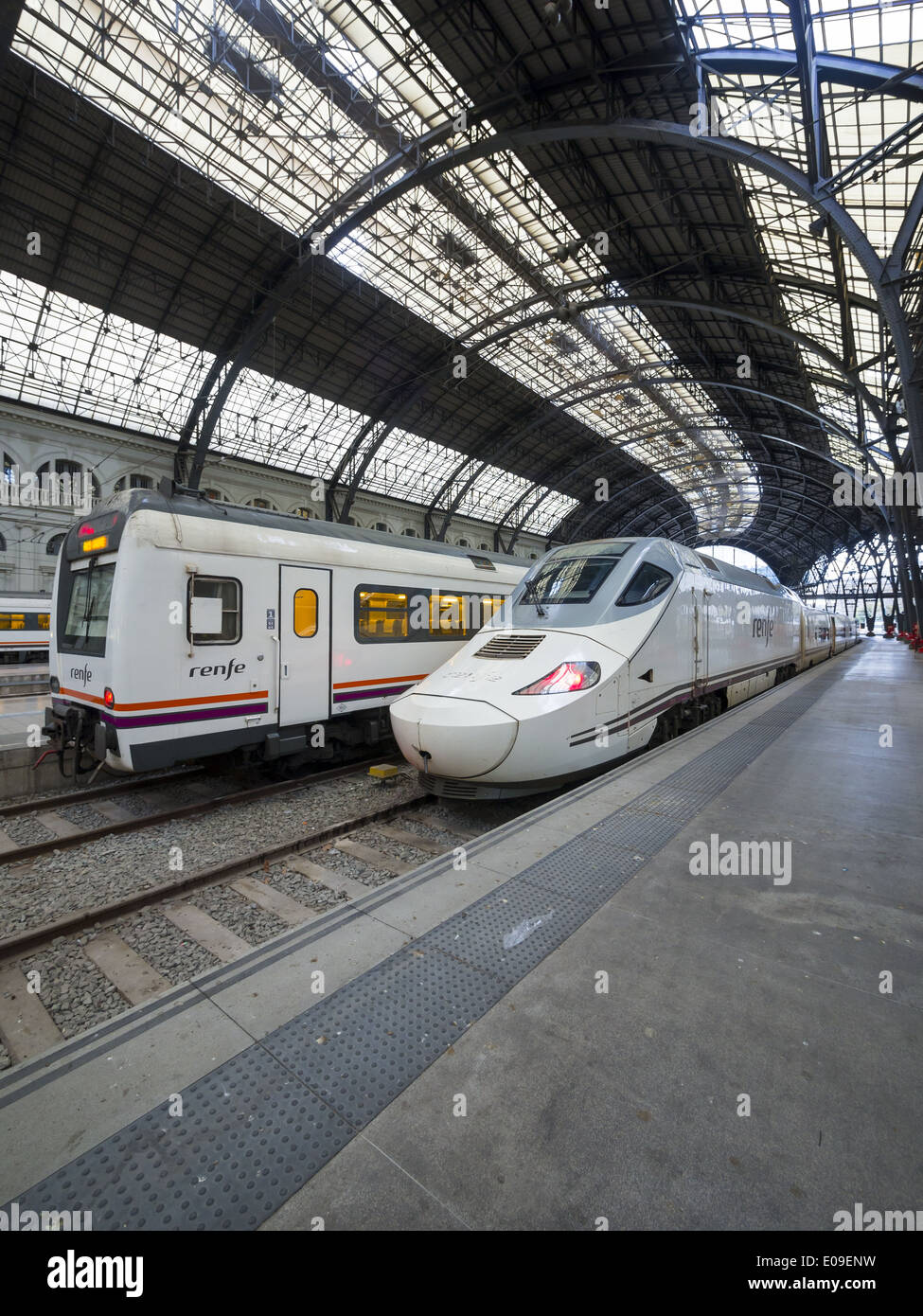 Train barcelona province hi-res stock photography and images - Alamy
