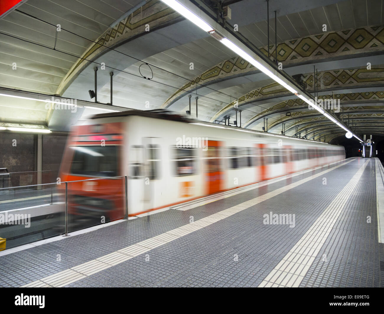 Barcelona province train hi-res stock photography and images - Alamy