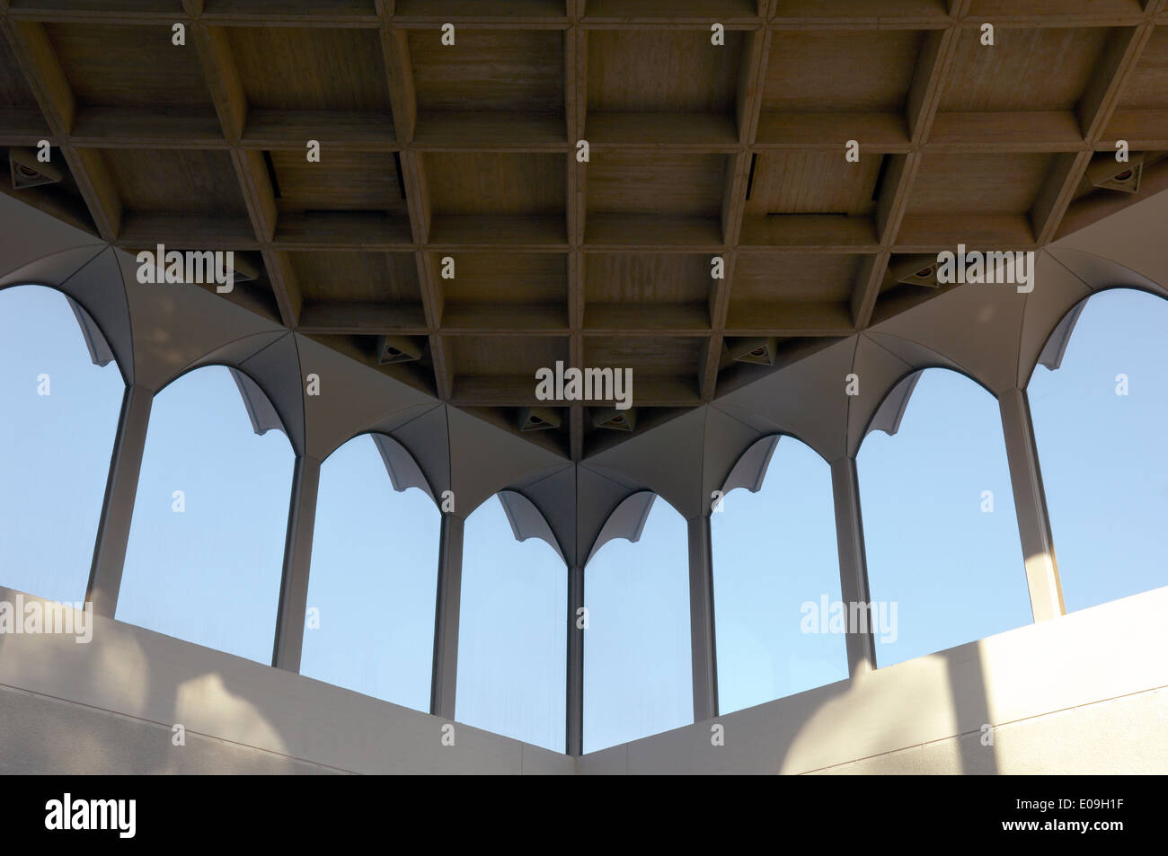 Dining Hall Ceiling Detail of Fitzwilliam College Cambridge, UK Stock ...