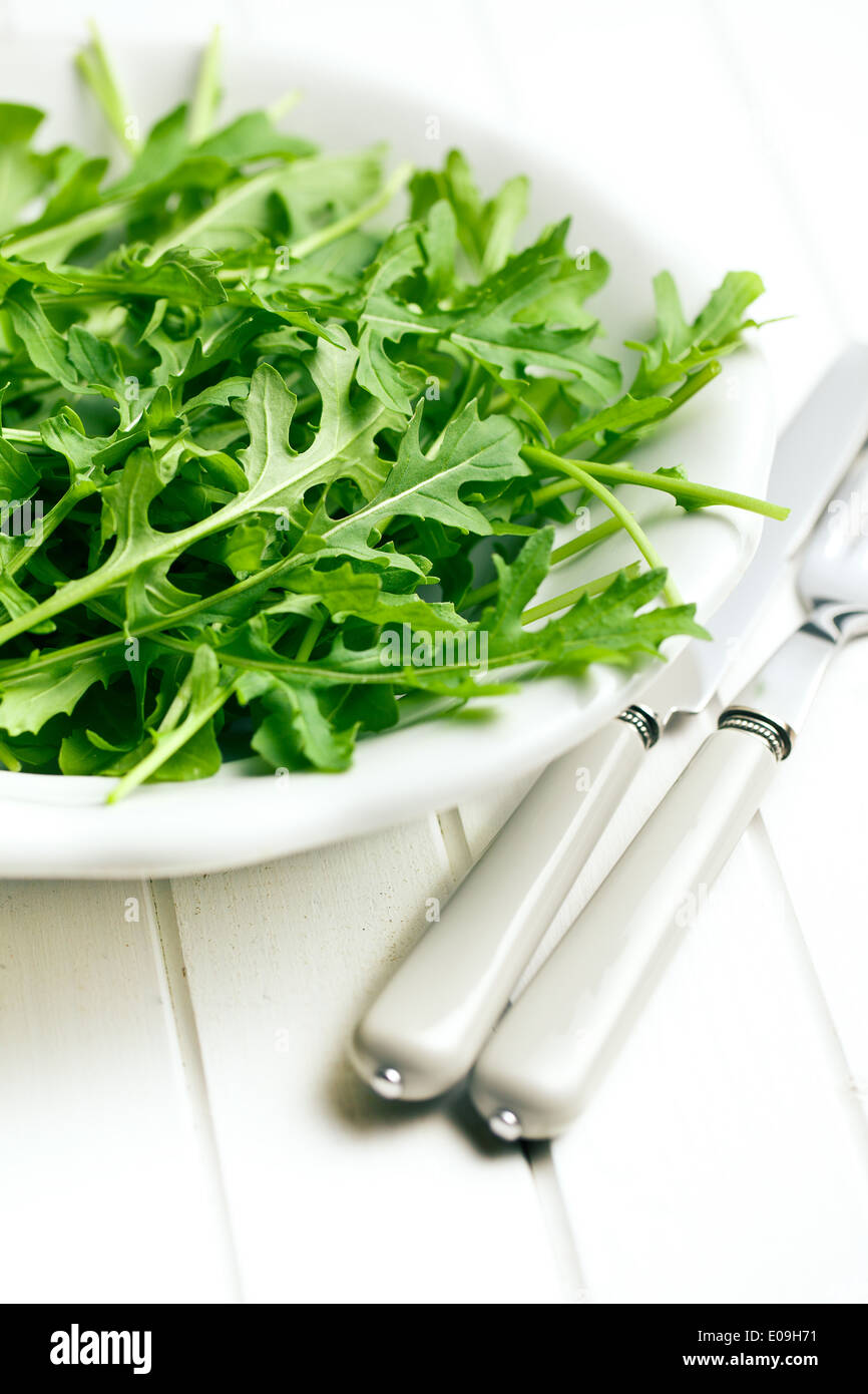 Rocket leaves hi-res stock photography and images - Alamy
