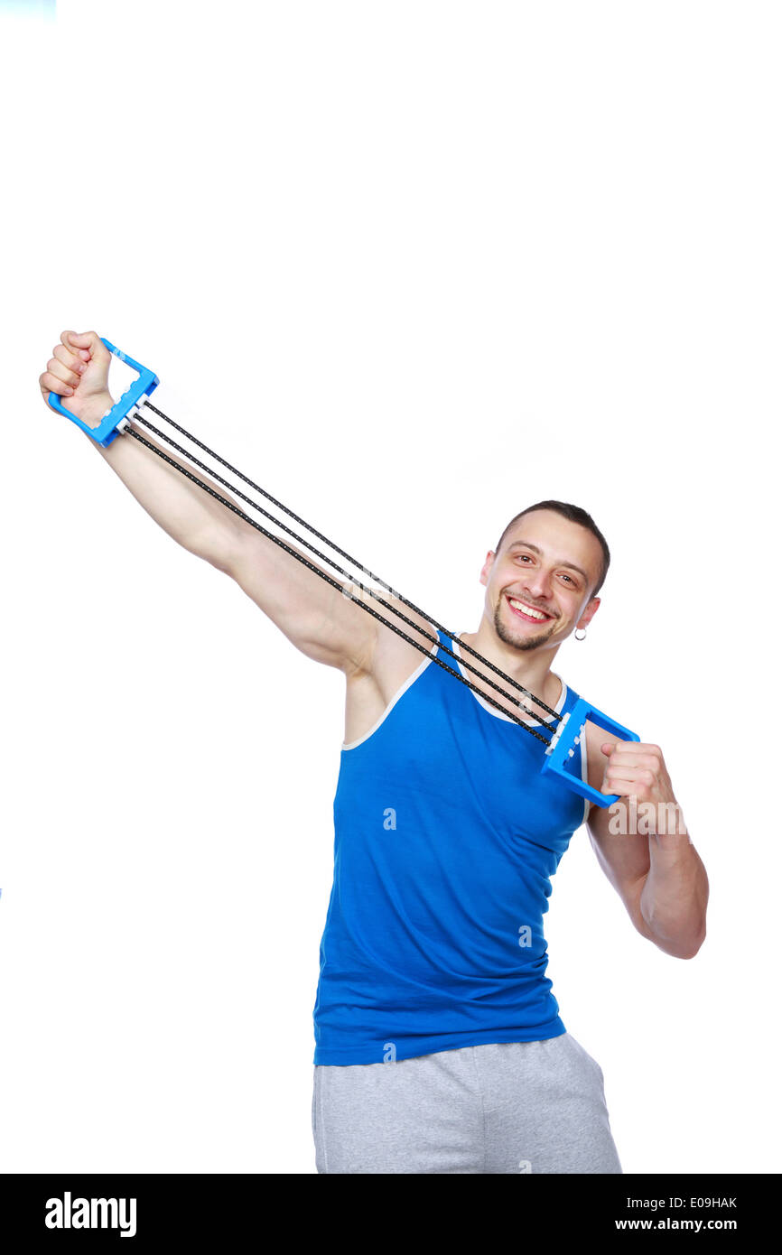 Stretching expander hi-res stock photography and images - Alamy