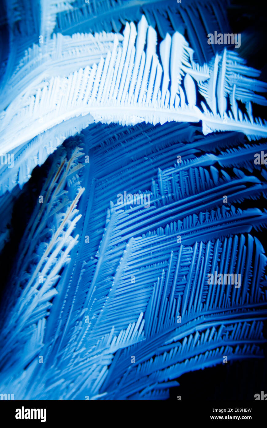 Micro Crystals in polarized Light Stock Photo - Alamy