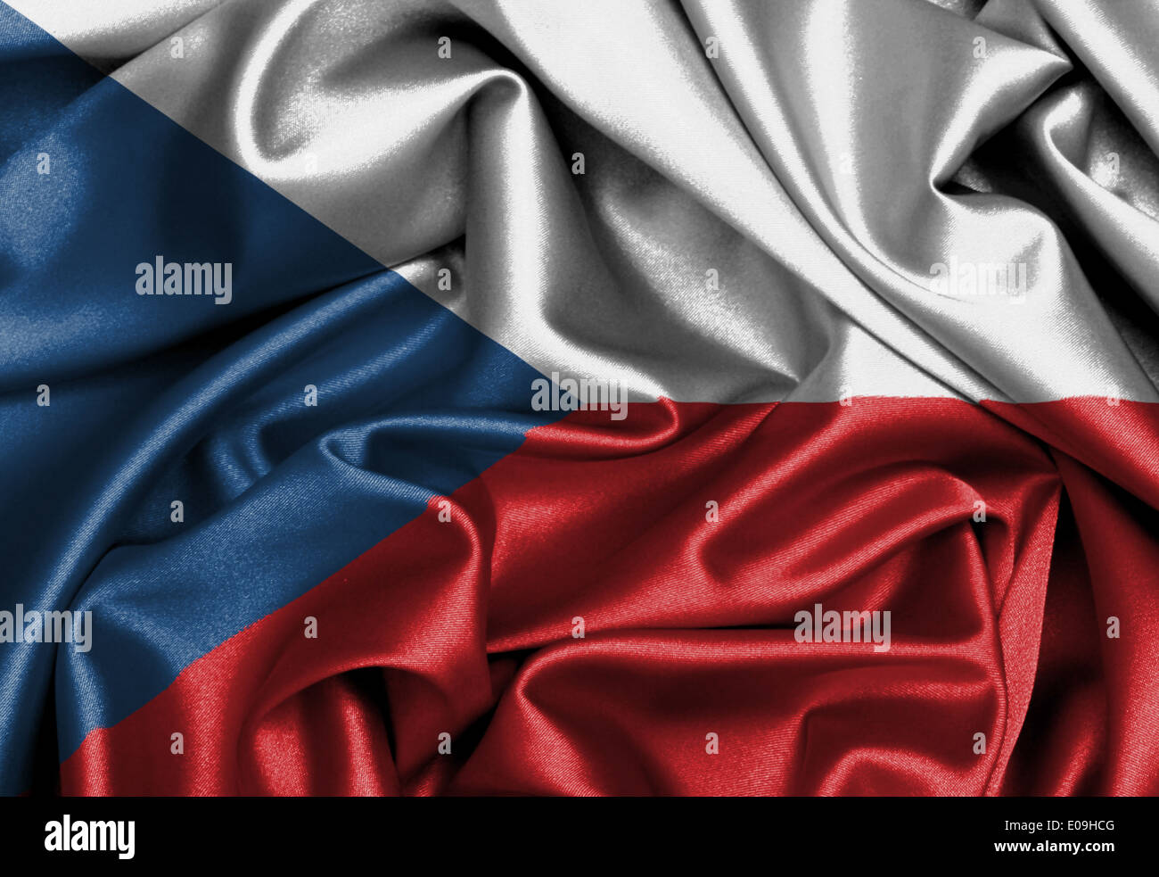 Czech flag render hi-res stock photography and images - Alamy