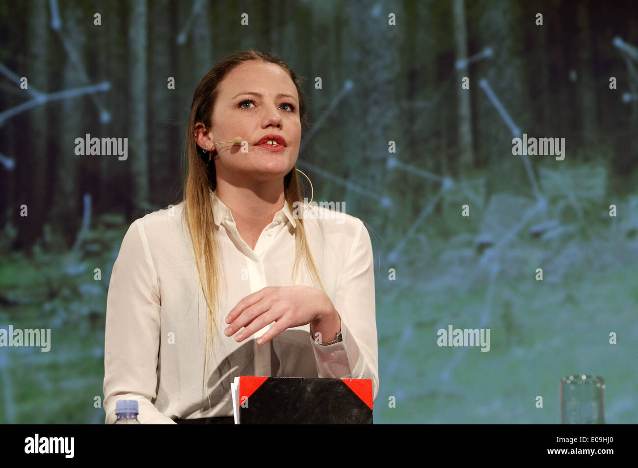 British journalist and WikiLeaks section editor Sarah Harrison at the ...