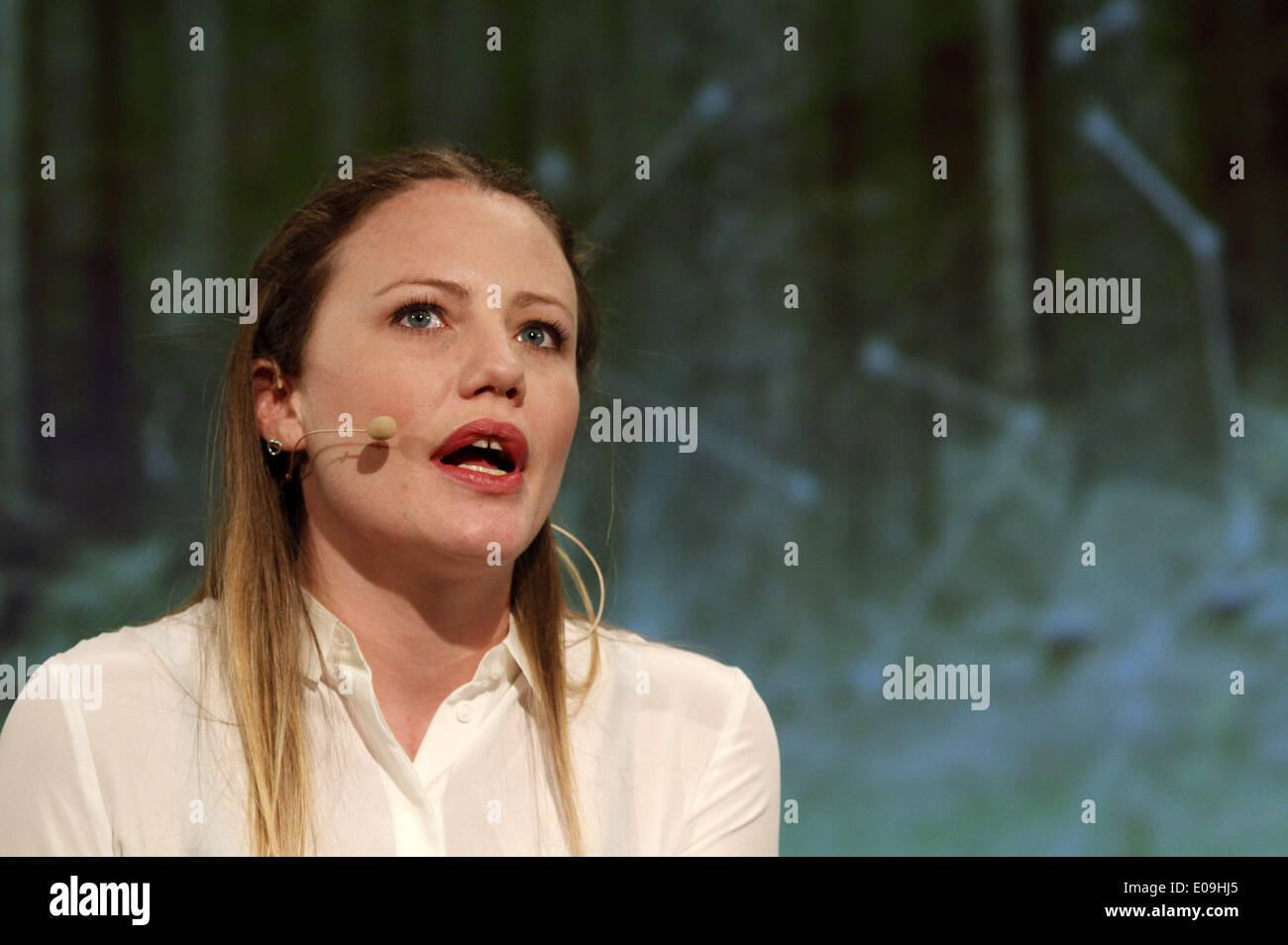 British journalist and WikiLeaks section editor Sarah Harrison at the ...