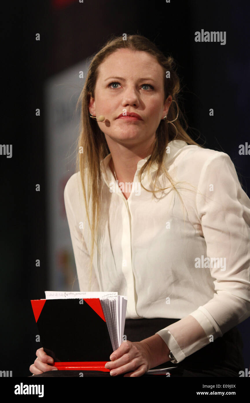 British journalist and WikiLeaks section editor Sarah Harrison at the ...