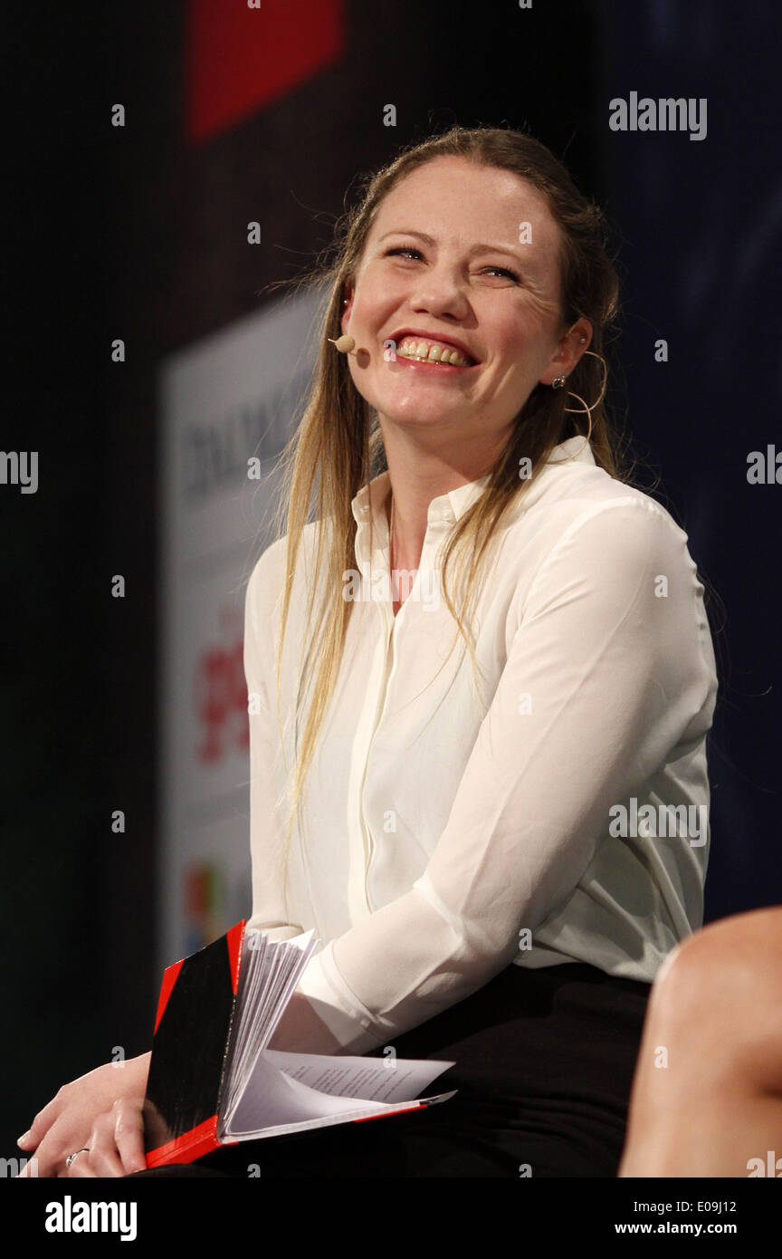 British journalist and WikiLeaks section editor Sarah Harrison at the ...